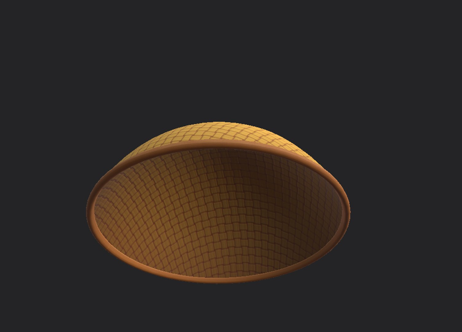 3D Japan Monk Hat Model - TurboSquid 1523530