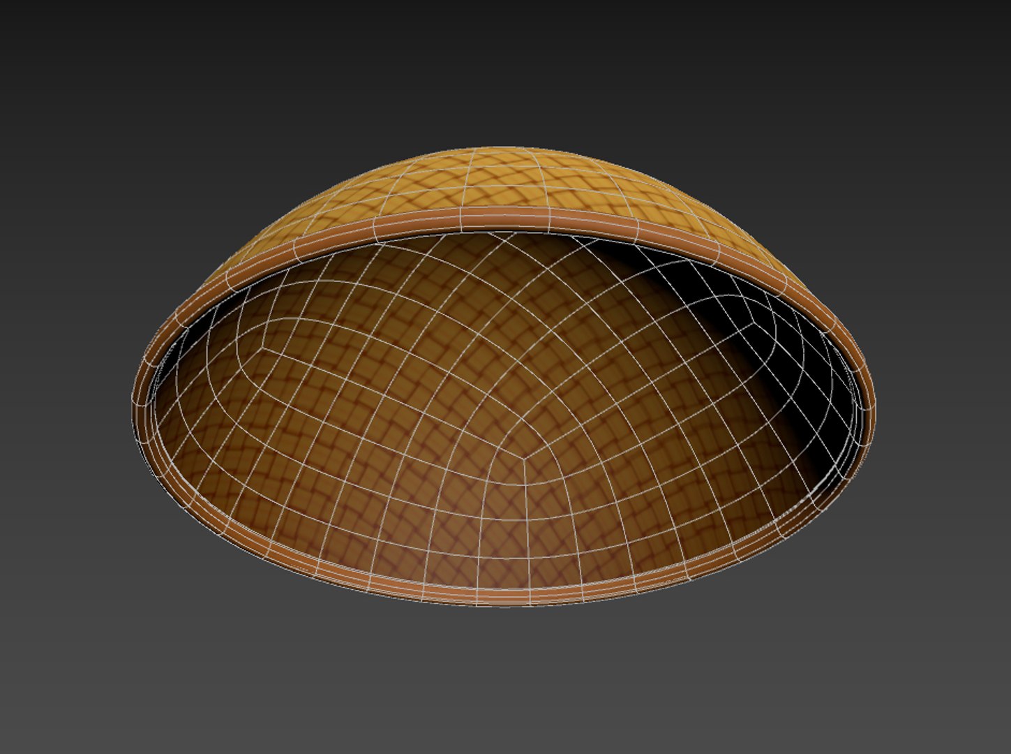 3D Japan Monk Hat Model - TurboSquid 1523530