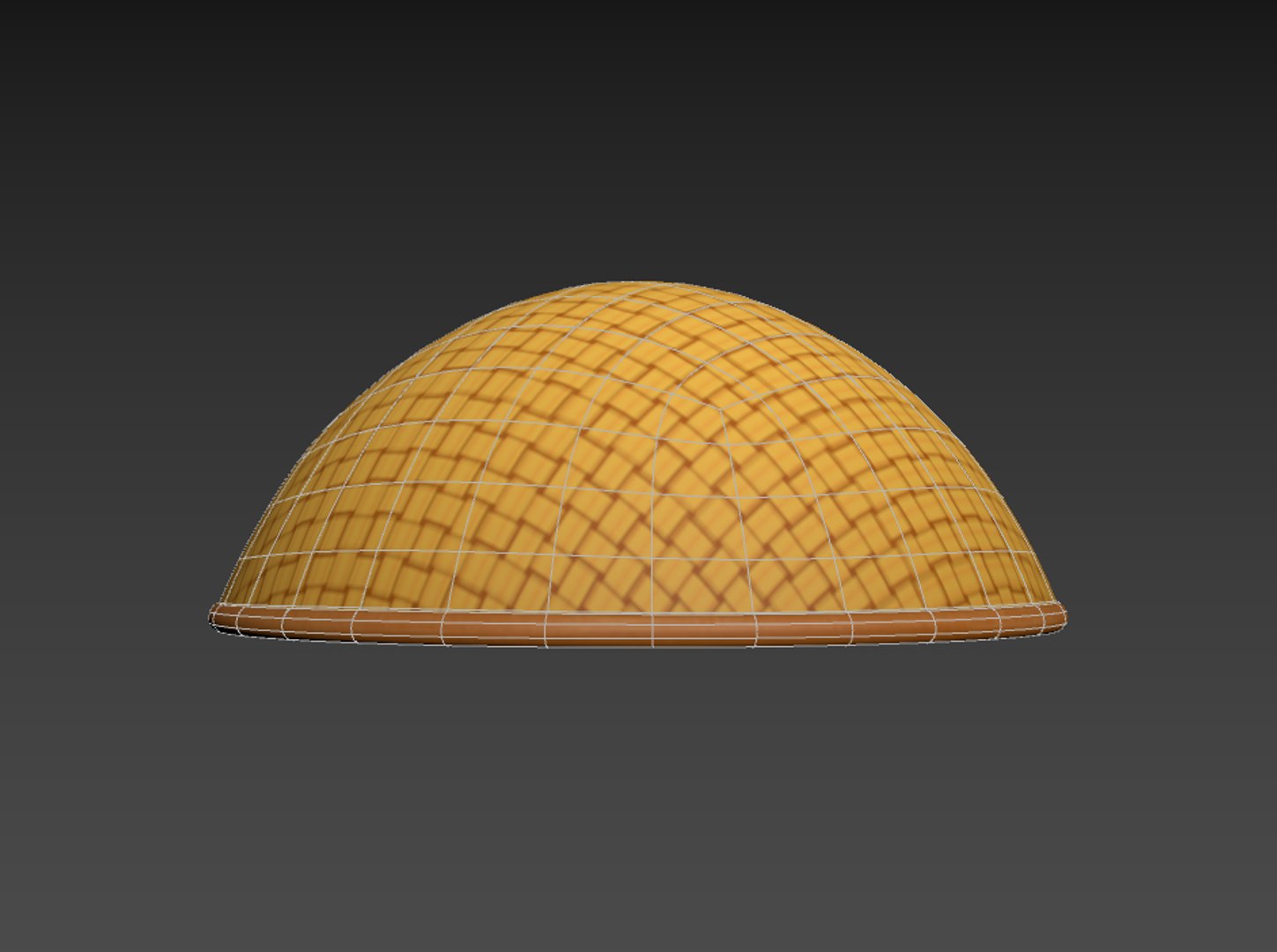 3D Japan Monk Hat Model - TurboSquid 1523530