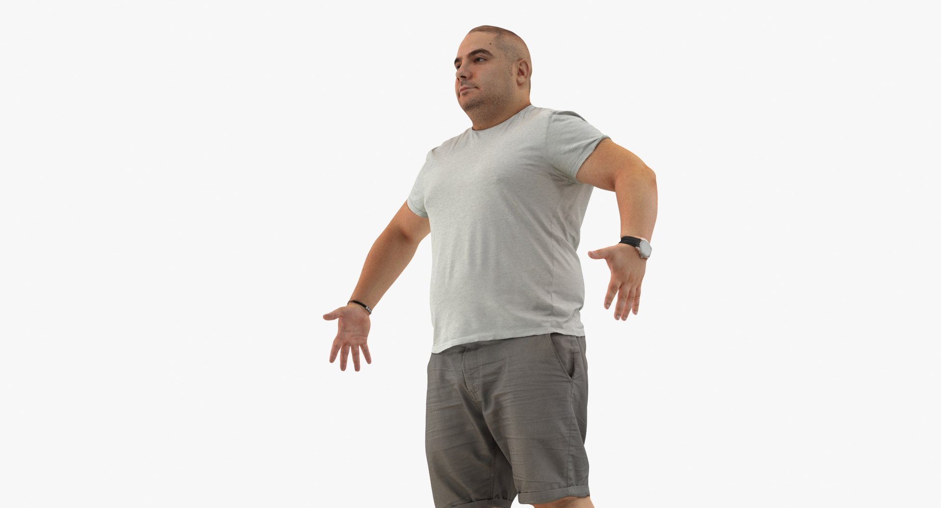 Jason Casual Summer A Pose 3D model - TurboSquid 2089160