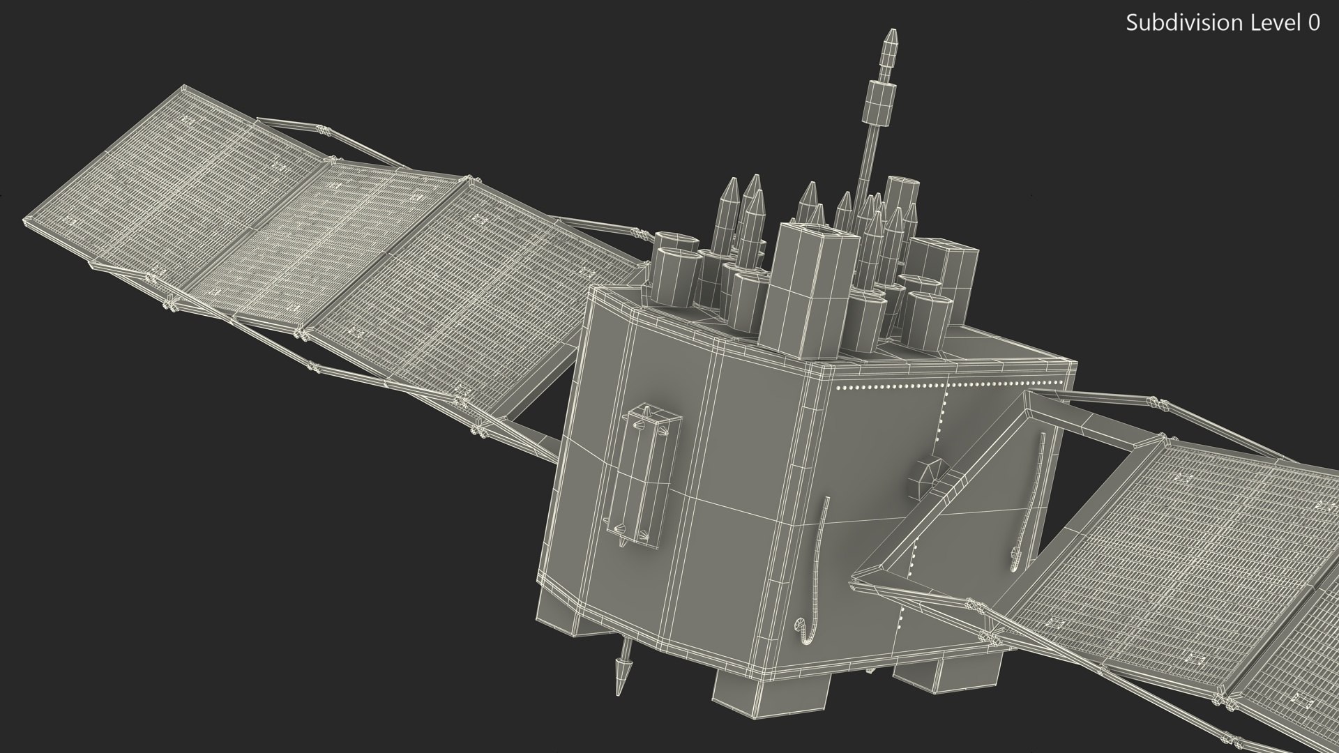 GPS Satellite Block IIF 3D Model - TurboSquid 2323072