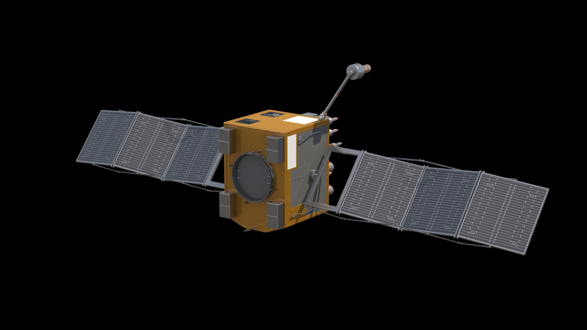 GPS Satellite Block IIF 3D Model - TurboSquid 2323072