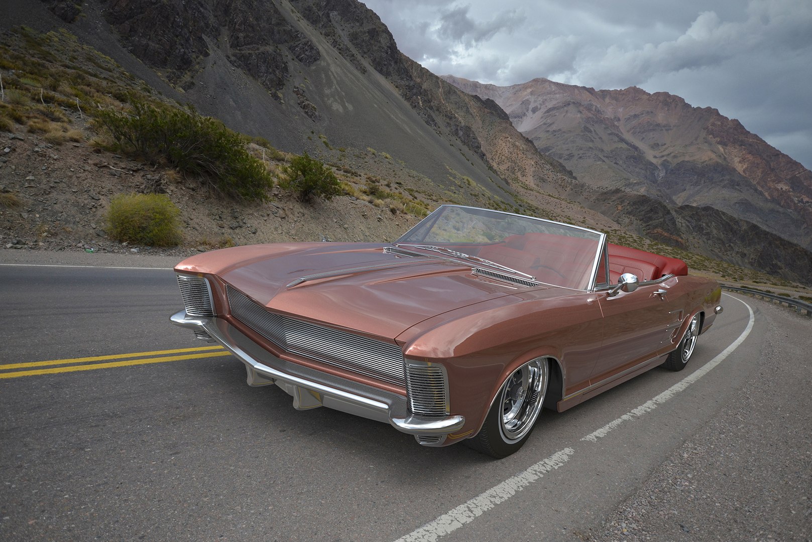 Riviera 1963 Convertible Concept 3D Model - TurboSquid 1980750