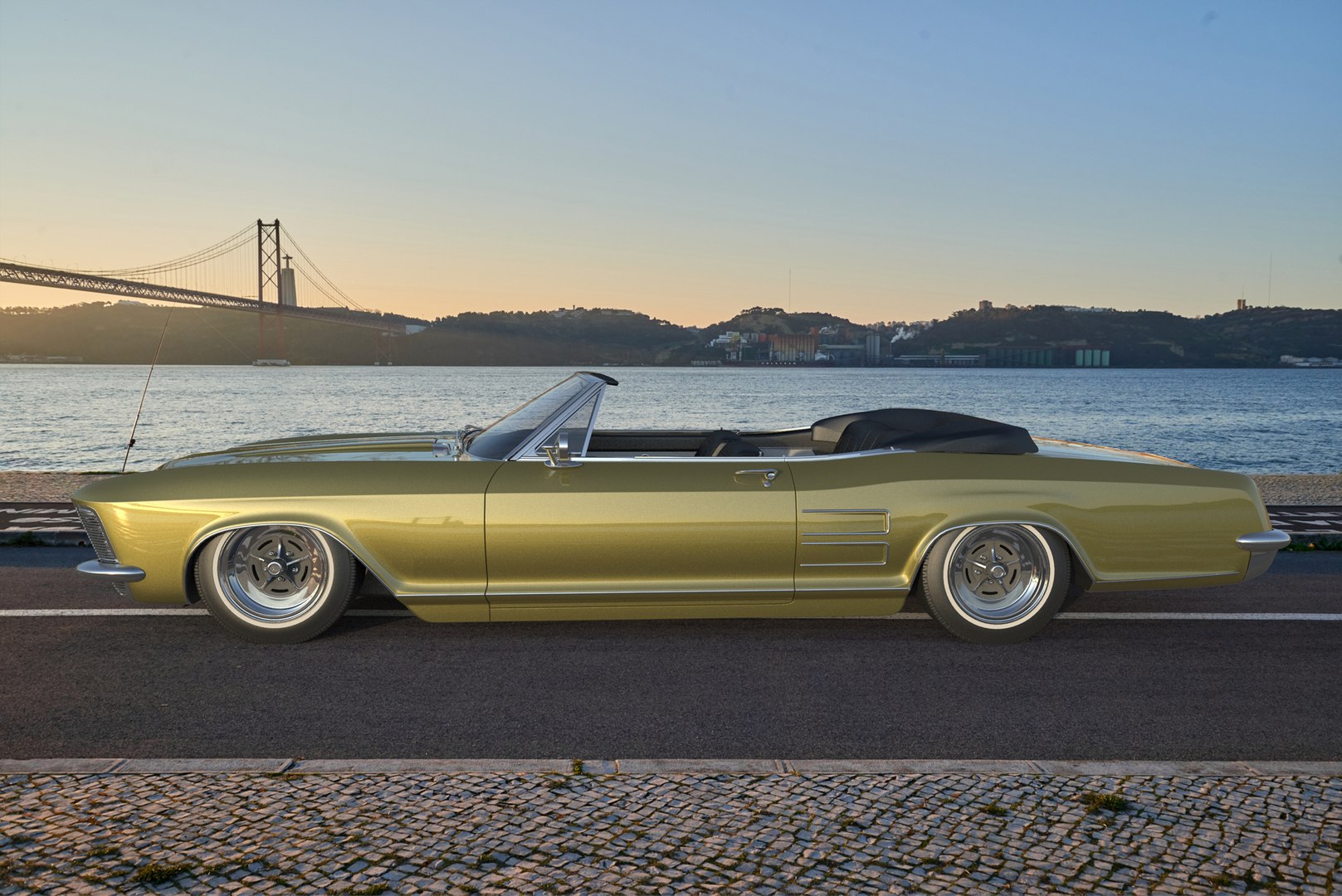 Riviera 1963 Convertible Concept 3D Model - TurboSquid 1980750