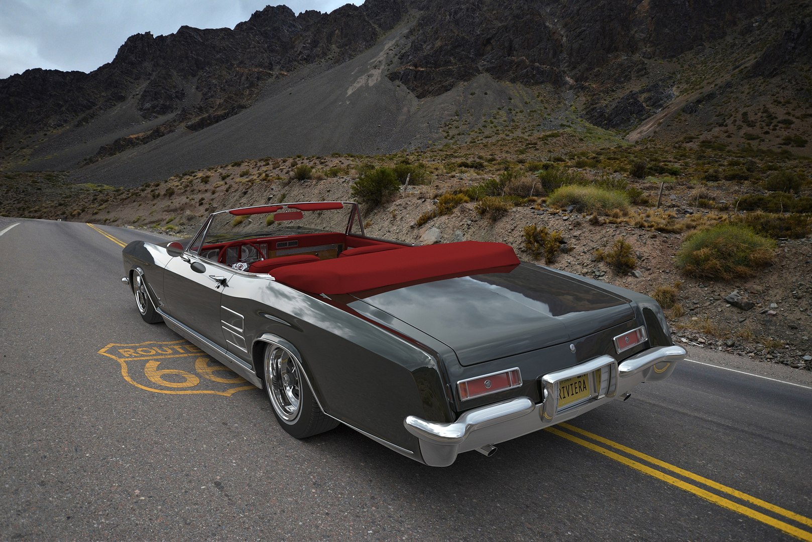 Riviera 1963 Convertible Concept 3D Model - TurboSquid 1980750