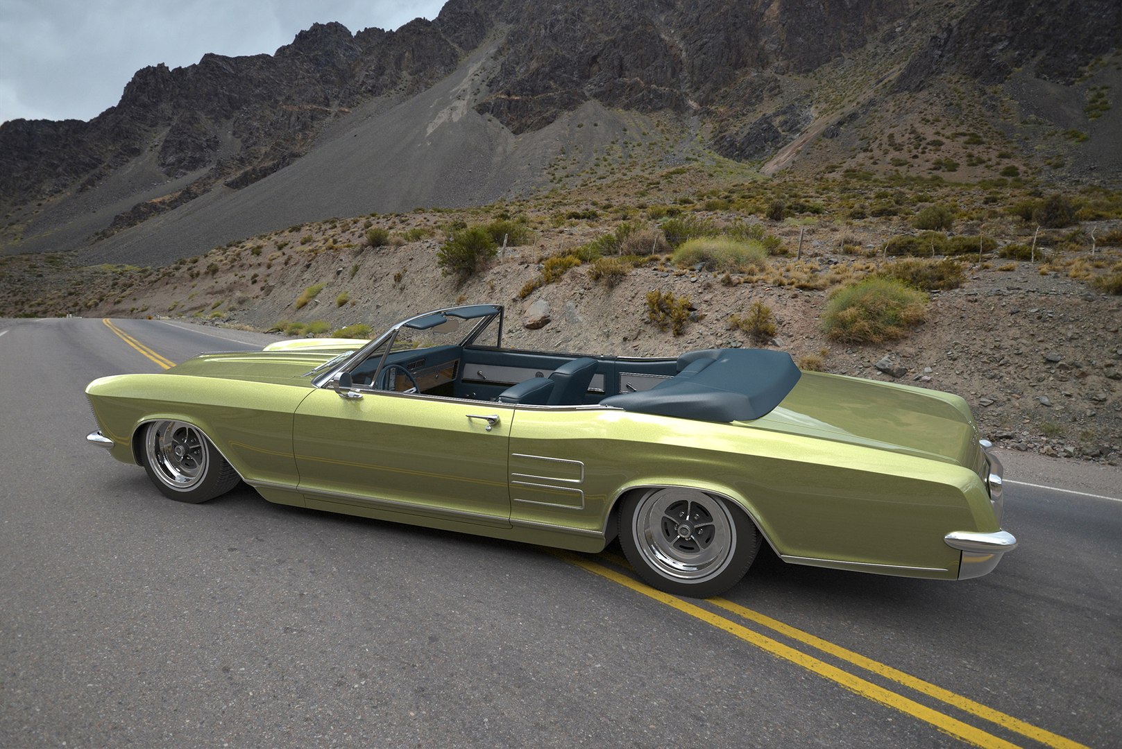 Riviera 1963 Convertible Concept 3D Model - TurboSquid 1980750