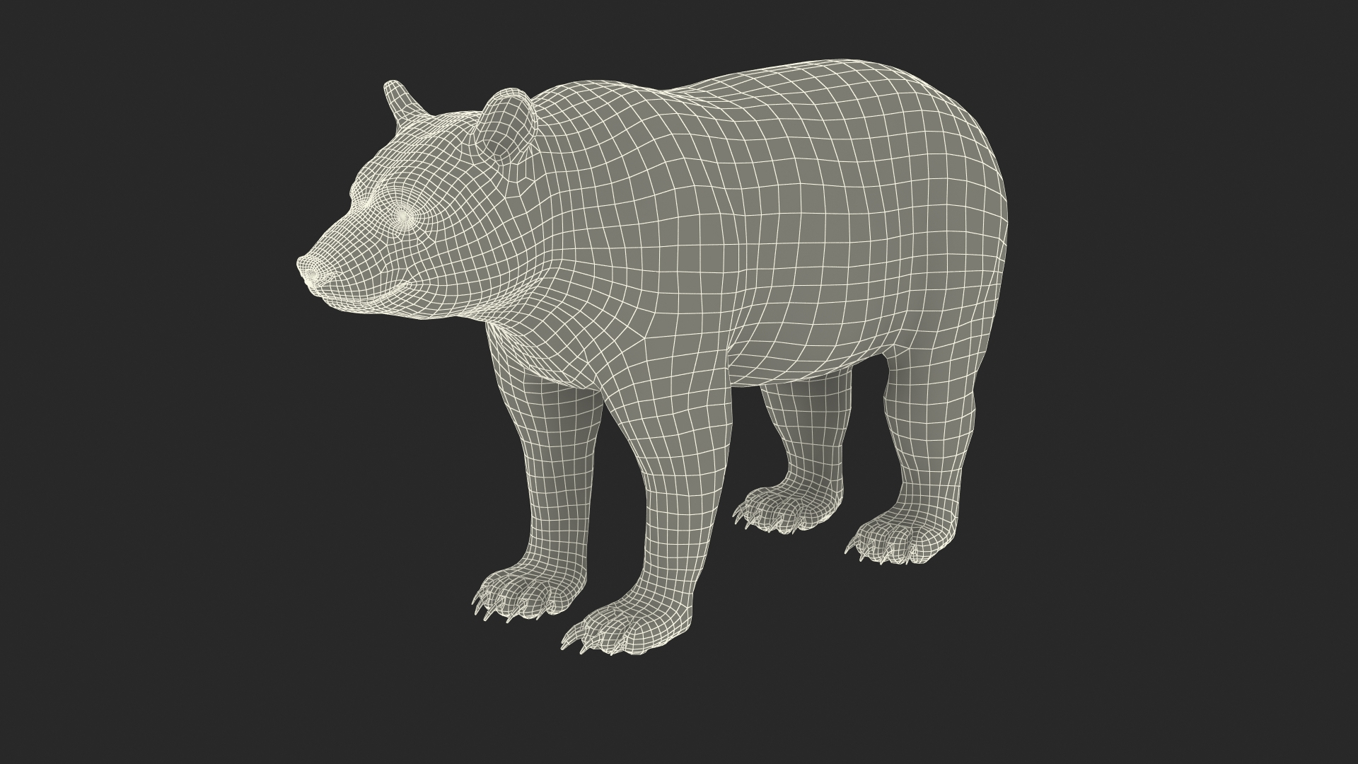3D Black Bear Rigged For Maya - TurboSquid 2268667
