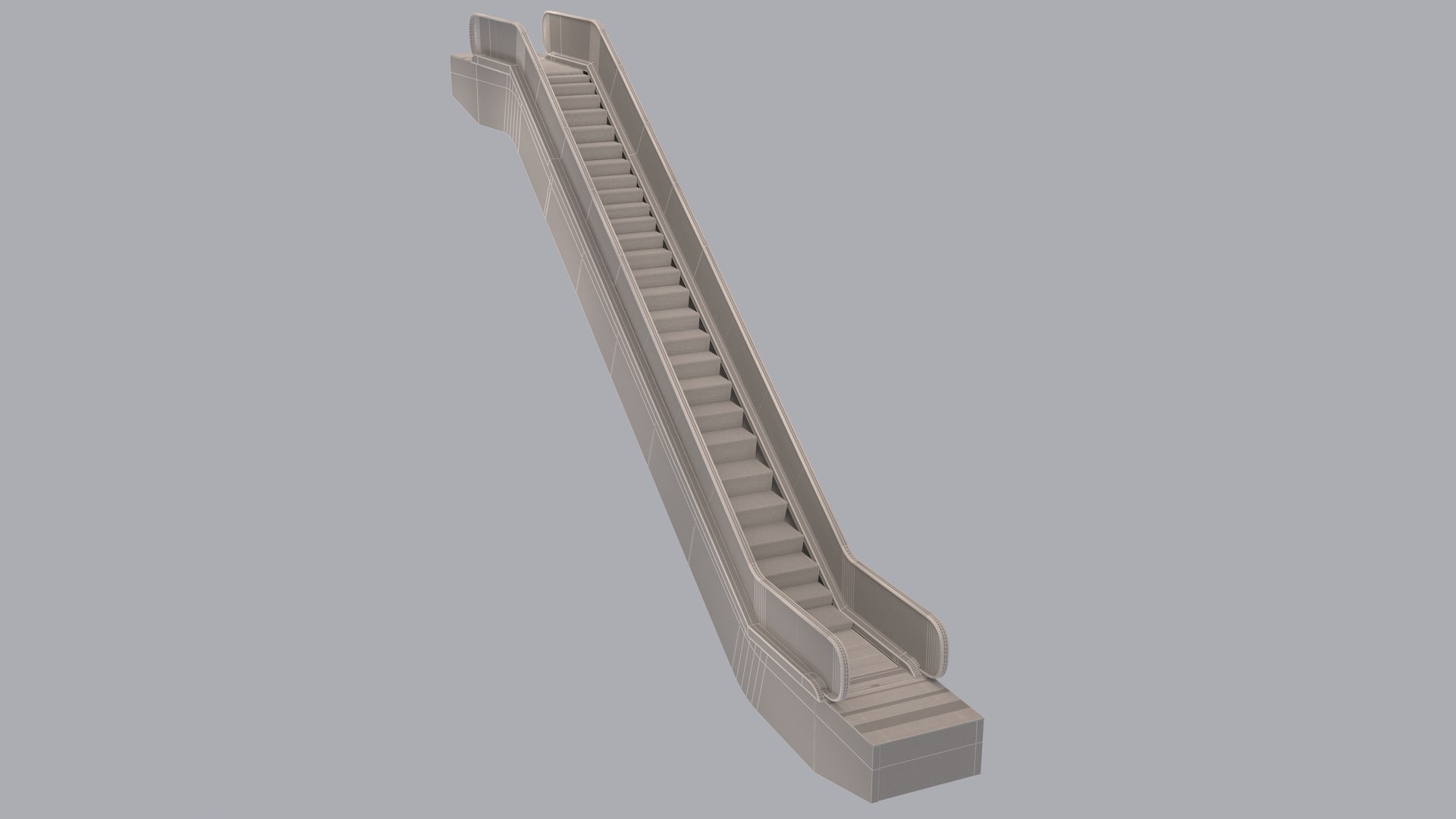 3D Model Escalator - TurboSquid 1871428