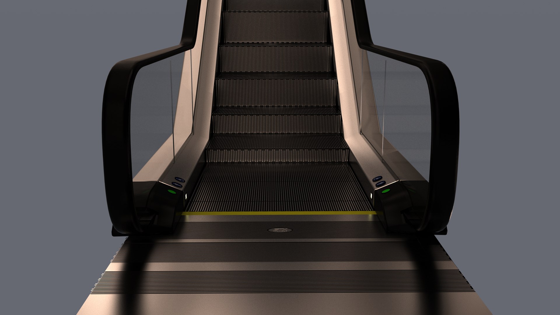 3D Model Escalator - TurboSquid 1871428