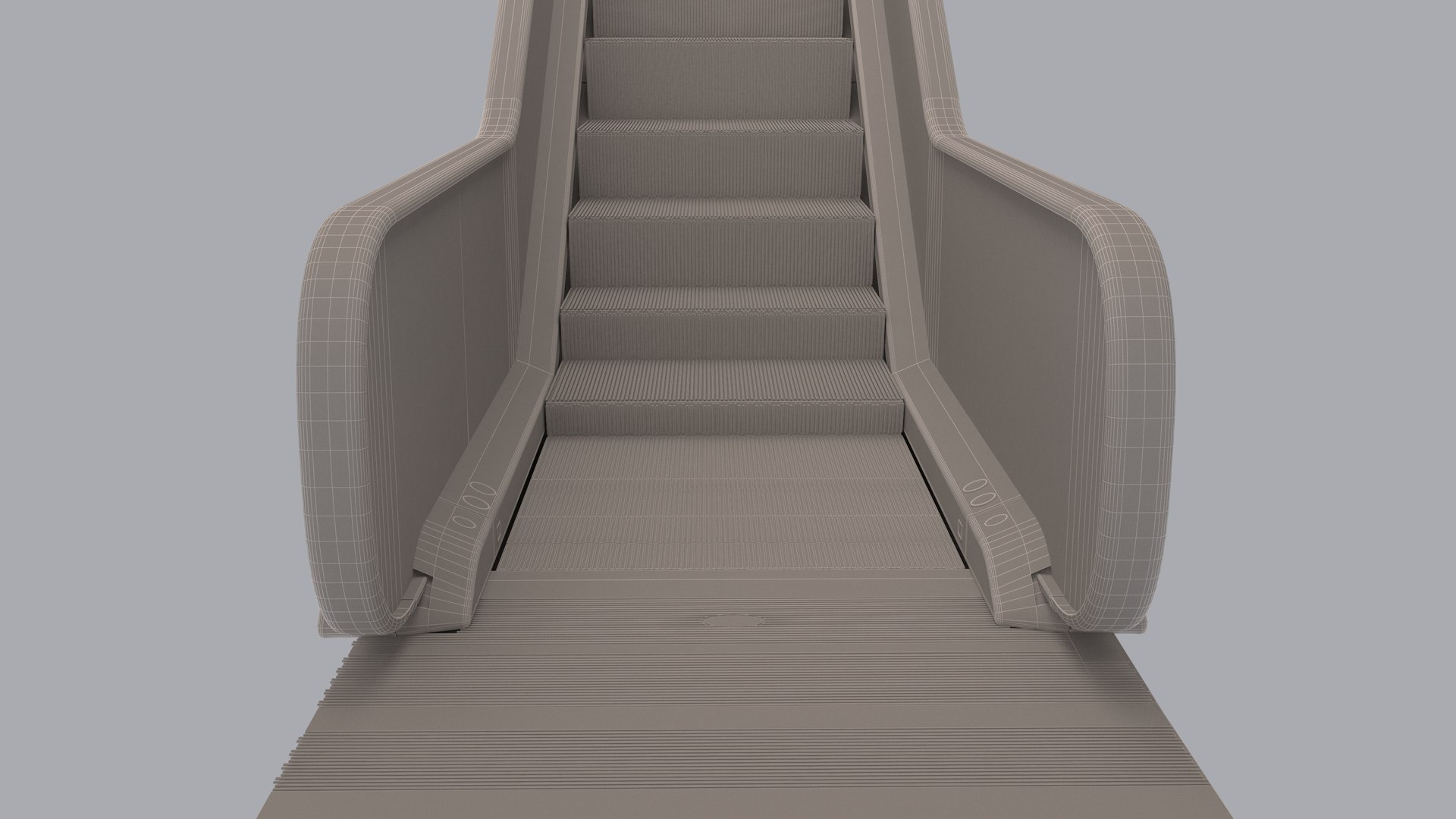 3D Model Escalator - TurboSquid 1871428