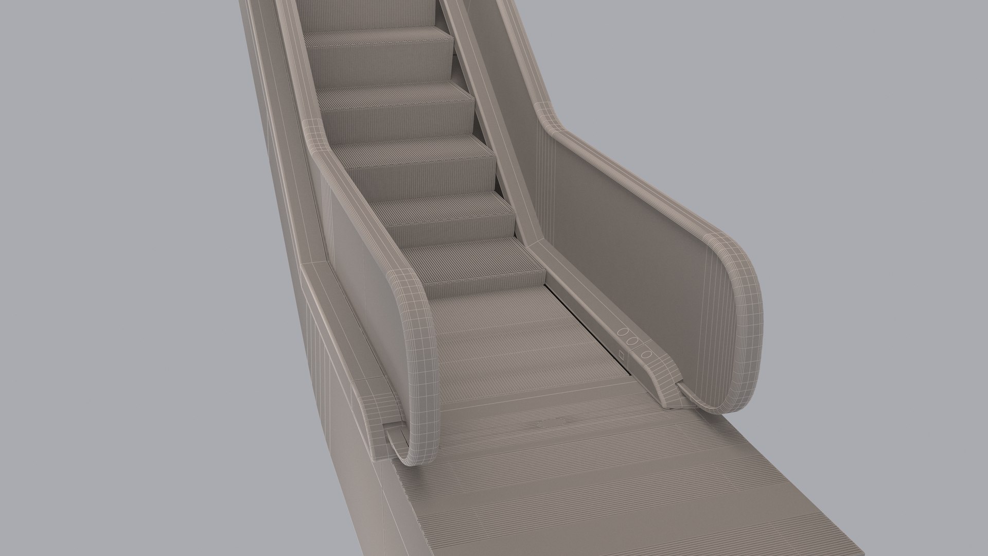 3D Model Escalator - TurboSquid 1871428