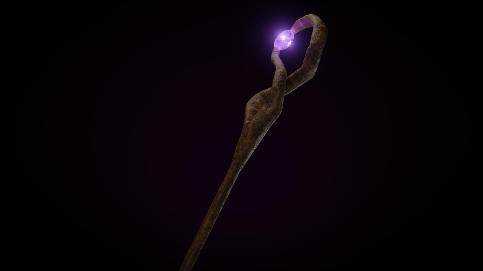 Free 3D Wizard Staff - TurboSquid 2150267