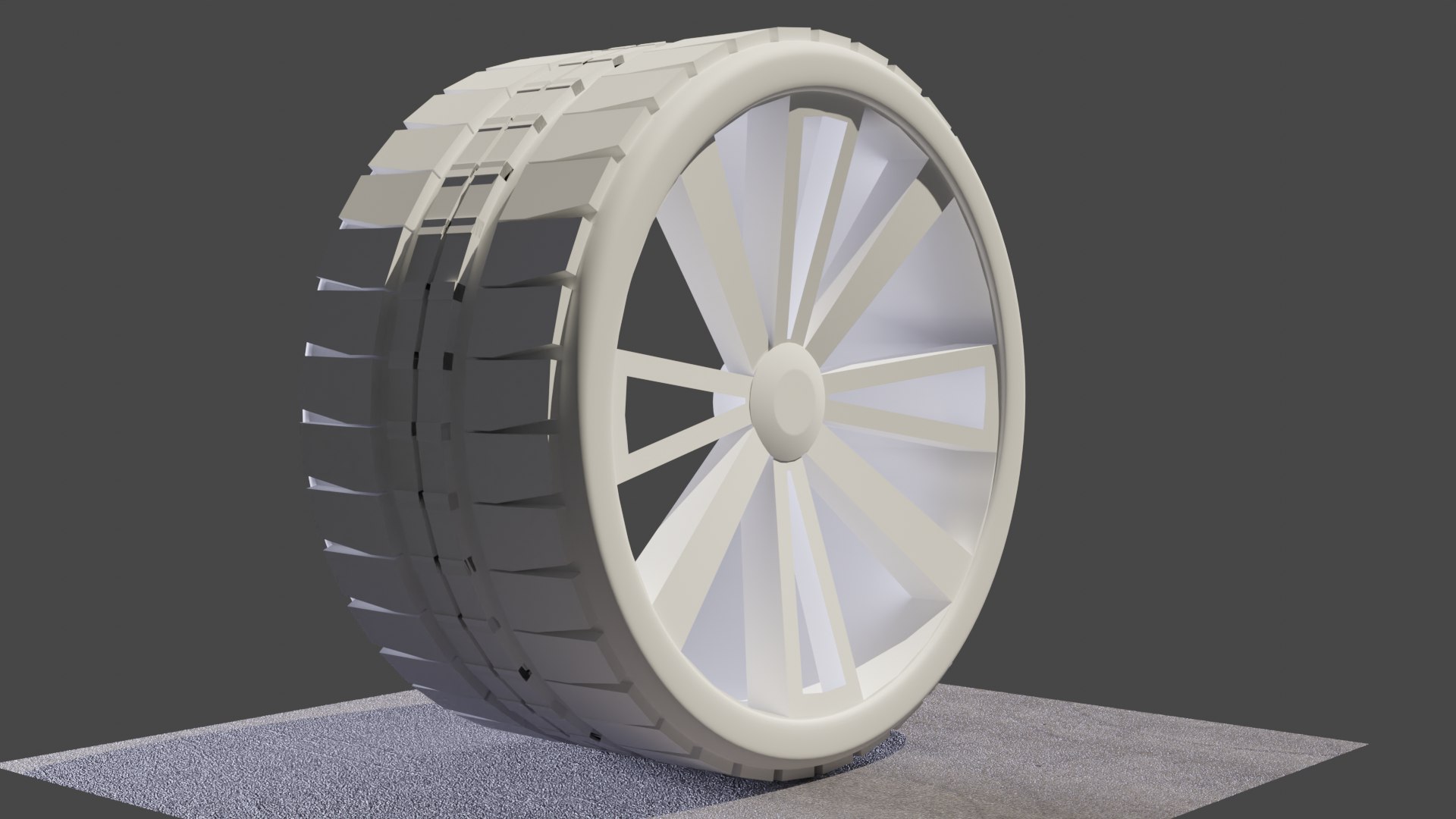 WHEEL IN BLENDER 3D model - TurboSquid 2165334