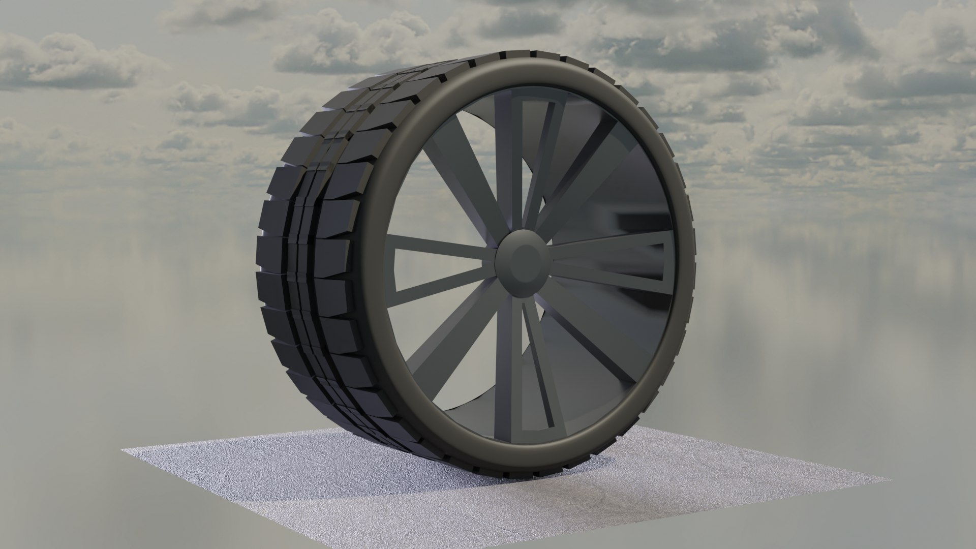 WHEEL IN BLENDER 3D model - TurboSquid 2165334