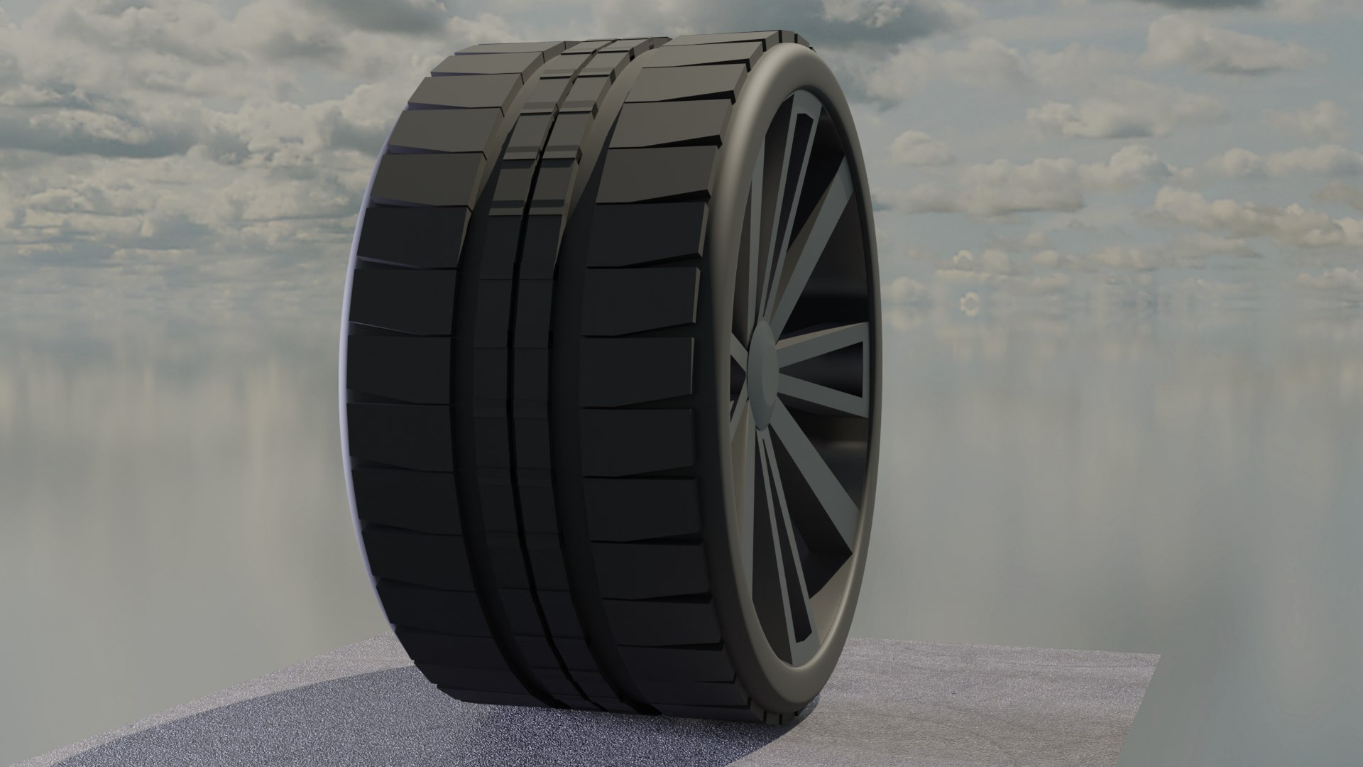 WHEEL IN BLENDER 3D model - TurboSquid 2165334