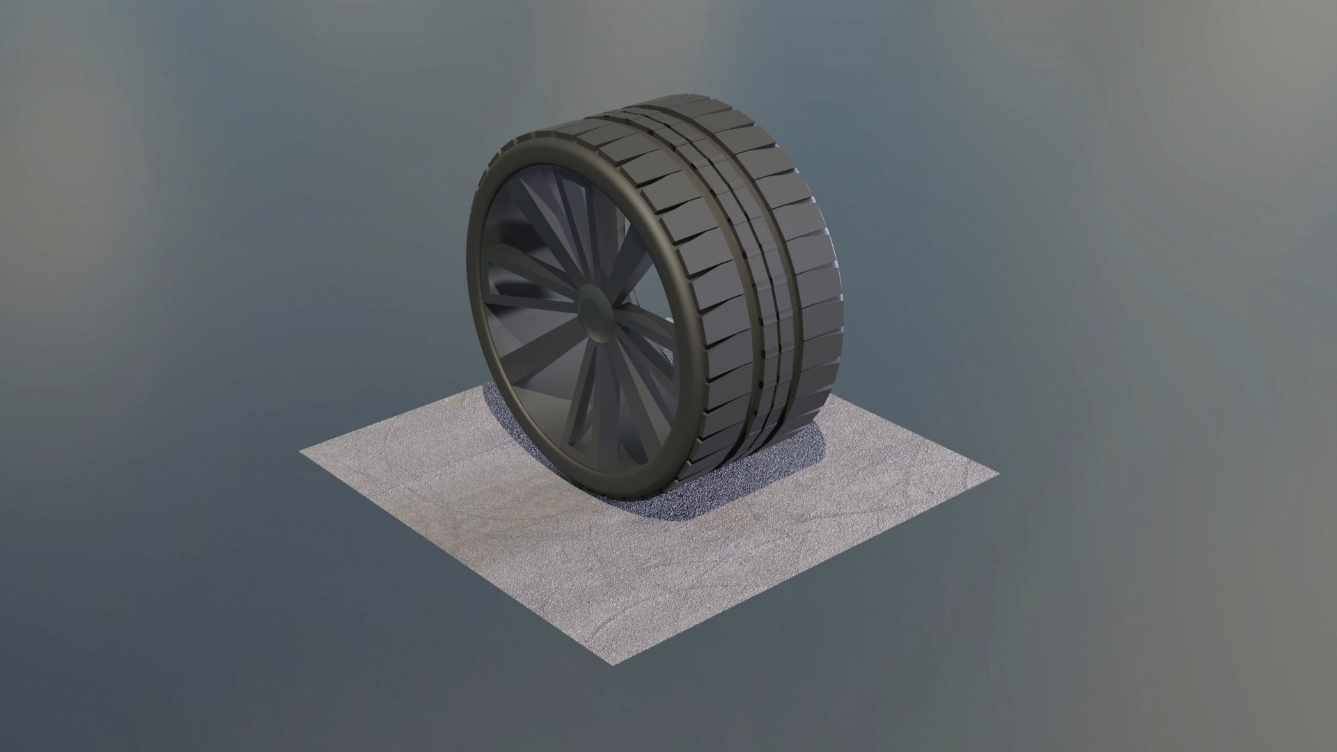 WHEEL IN BLENDER 3D model - TurboSquid 2165334
