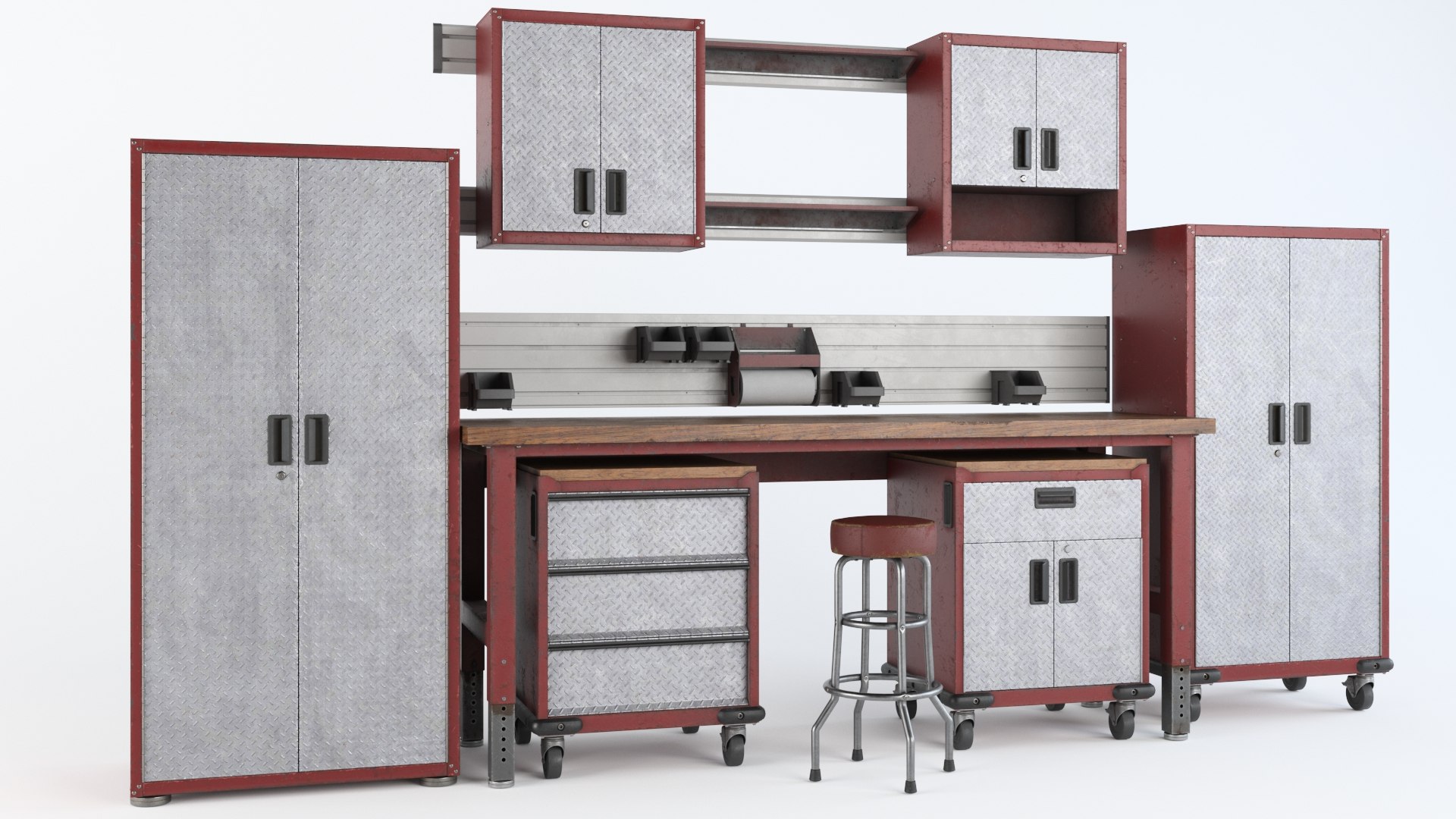 3D Garage Pack 14 In 1 Model - TurboSquid 2152467
