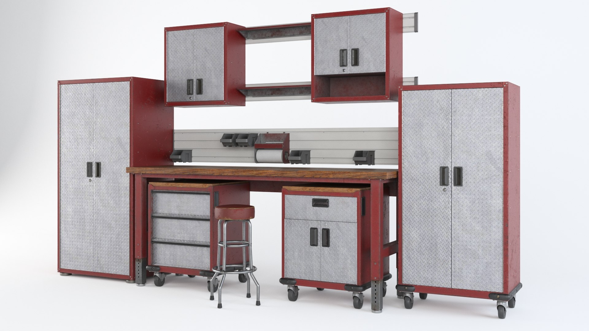 3D Garage Pack 14 In 1 Model - TurboSquid 2152467
