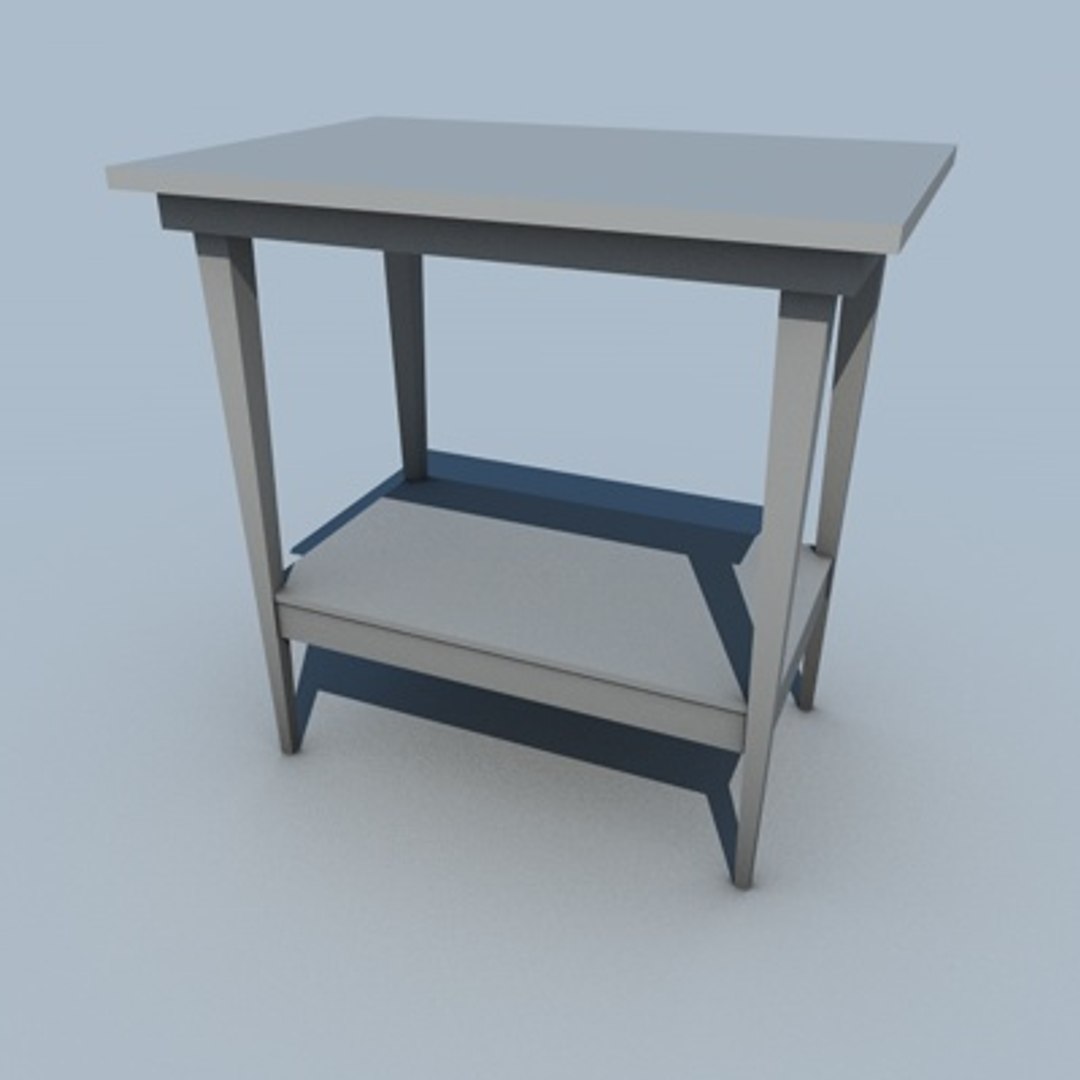 3d Model Butcher Block