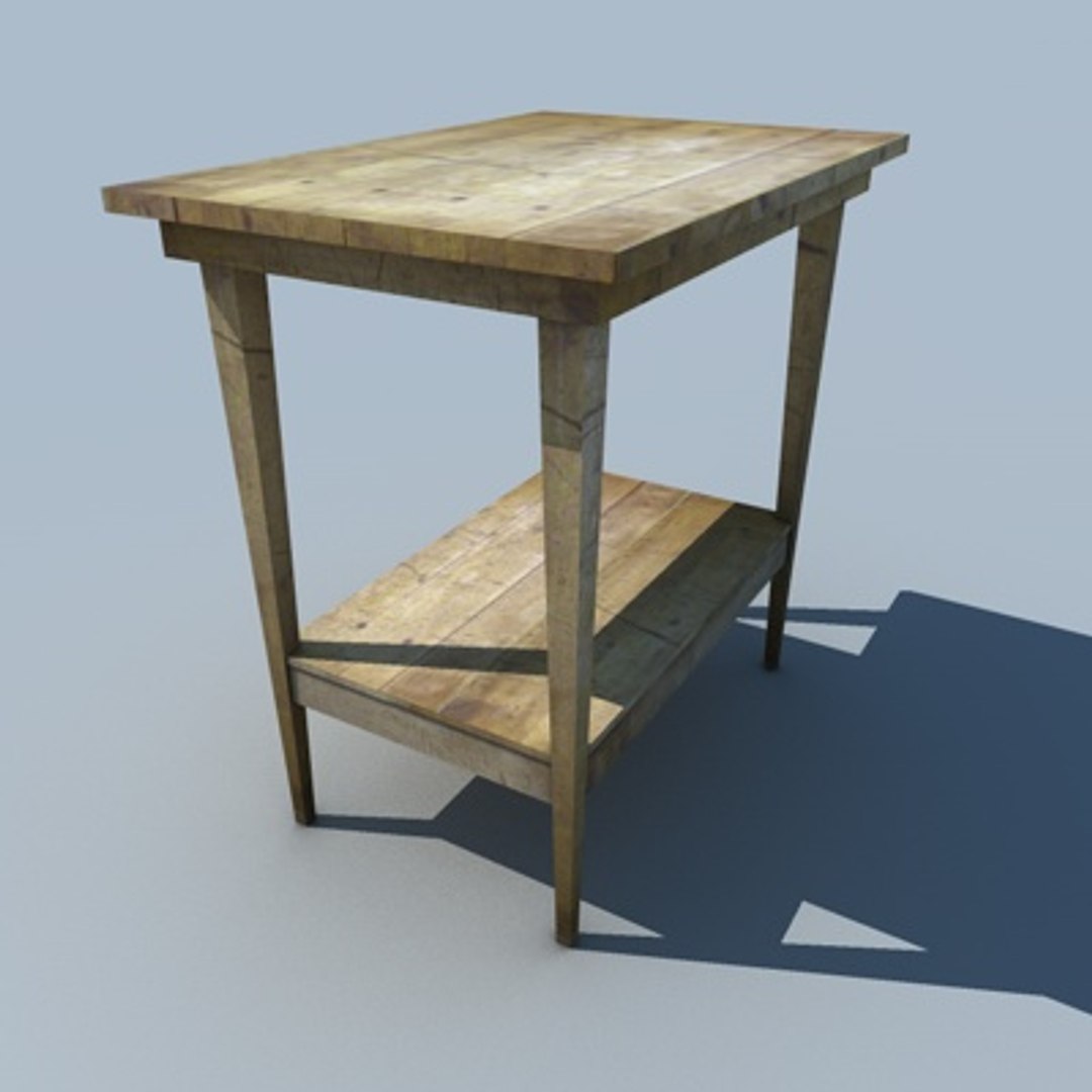 3d Model Butcher Block