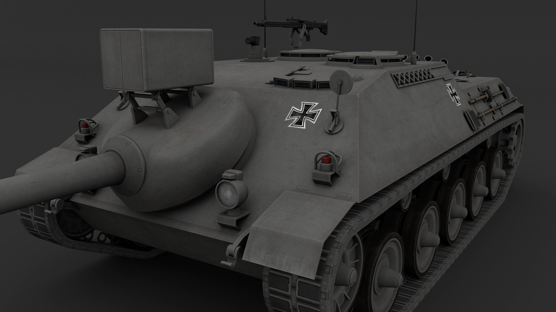 Kanonenjagdpanzer Tank Destroyer Model - TurboSquid 1463591