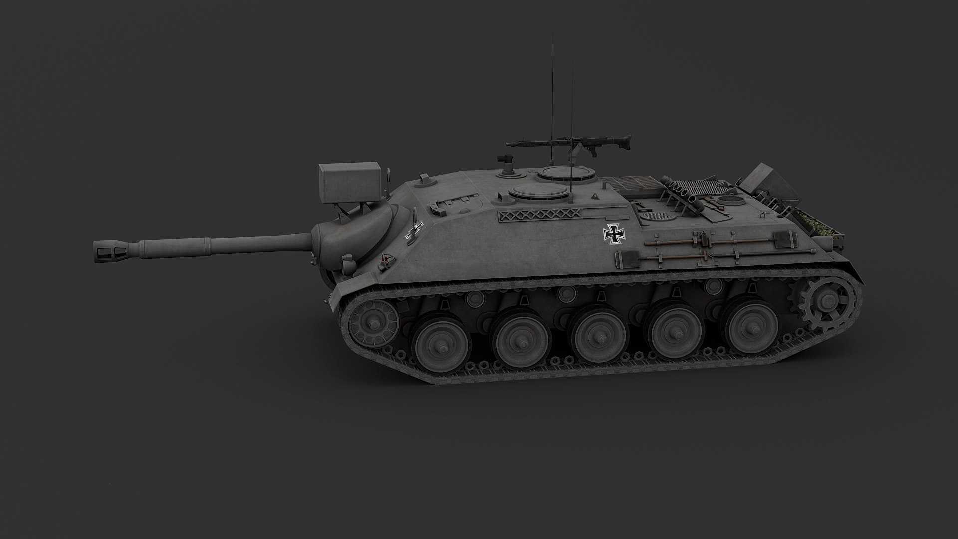 Kanonenjagdpanzer Tank Destroyer Model - TurboSquid 1463591