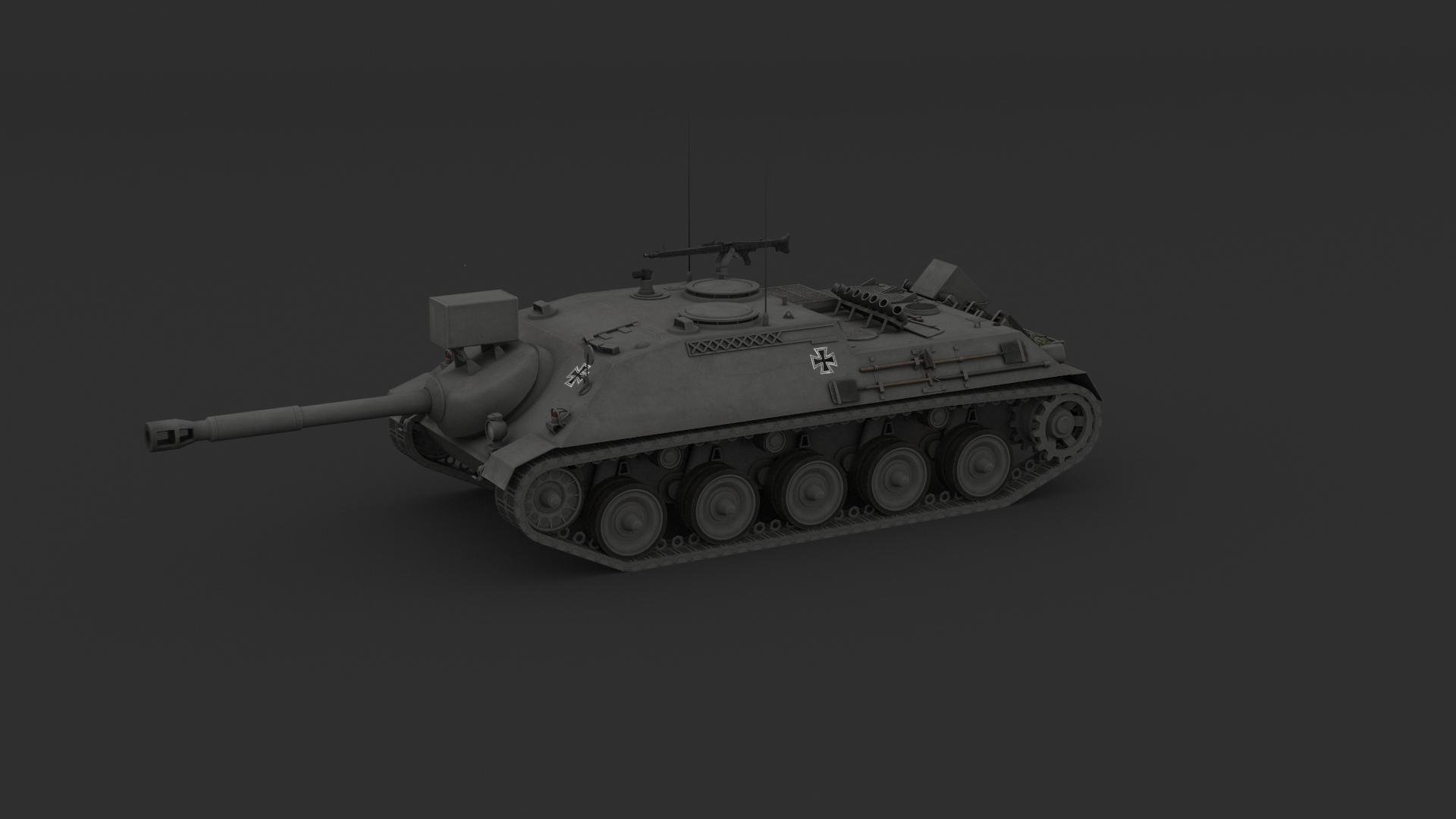 Kanonenjagdpanzer Tank Destroyer Model - TurboSquid 1463591
