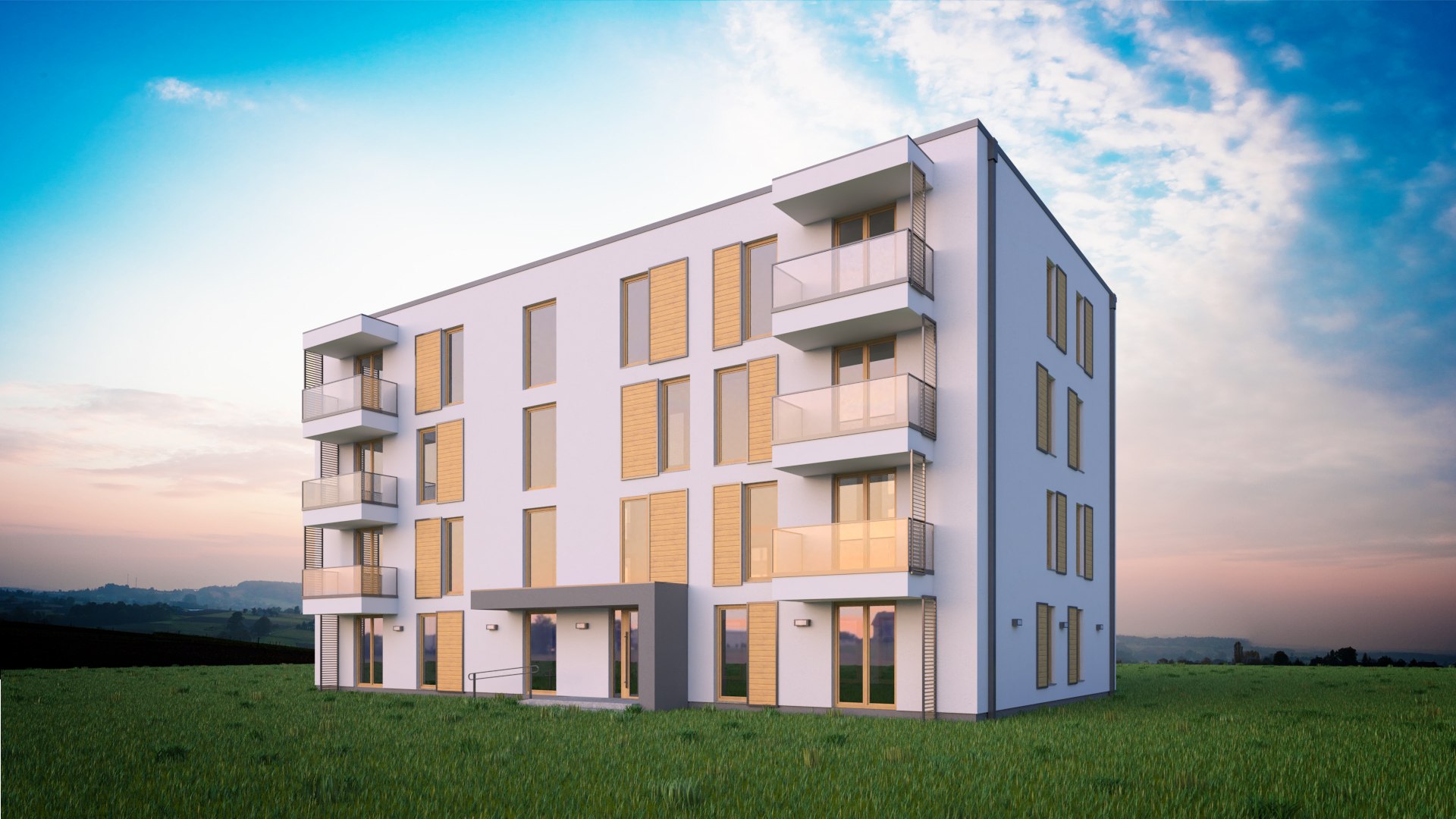 3D Building 03 House Model - TurboSquid 1204184