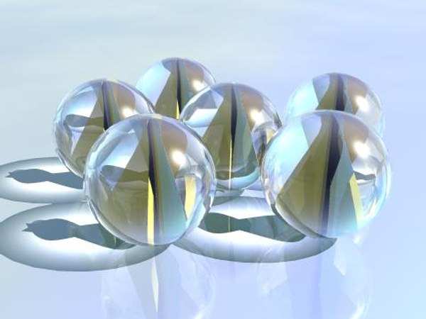 Materials Renderman smooth marble light