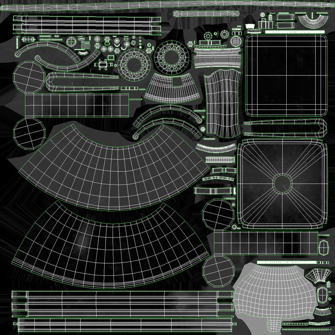 3D Desk Light 8K PBR Textures - TurboSquid 2039938