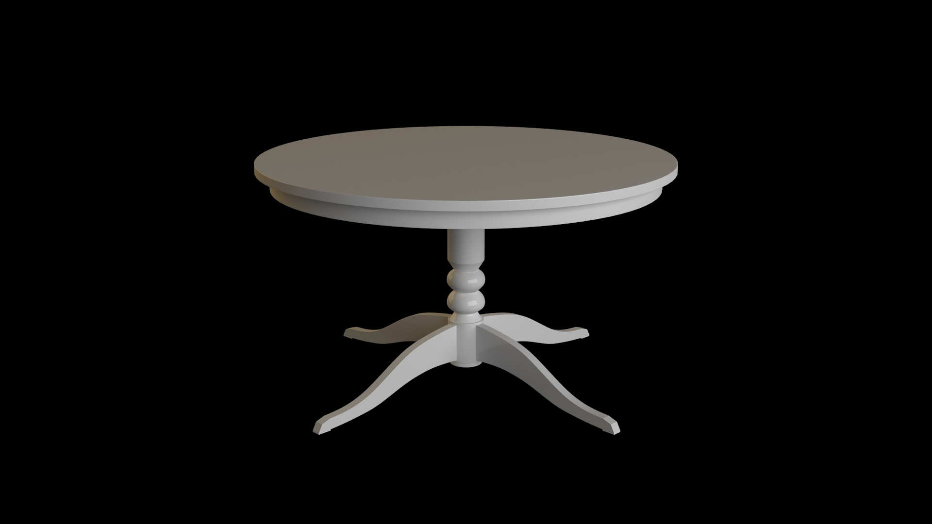 classic table 3d model