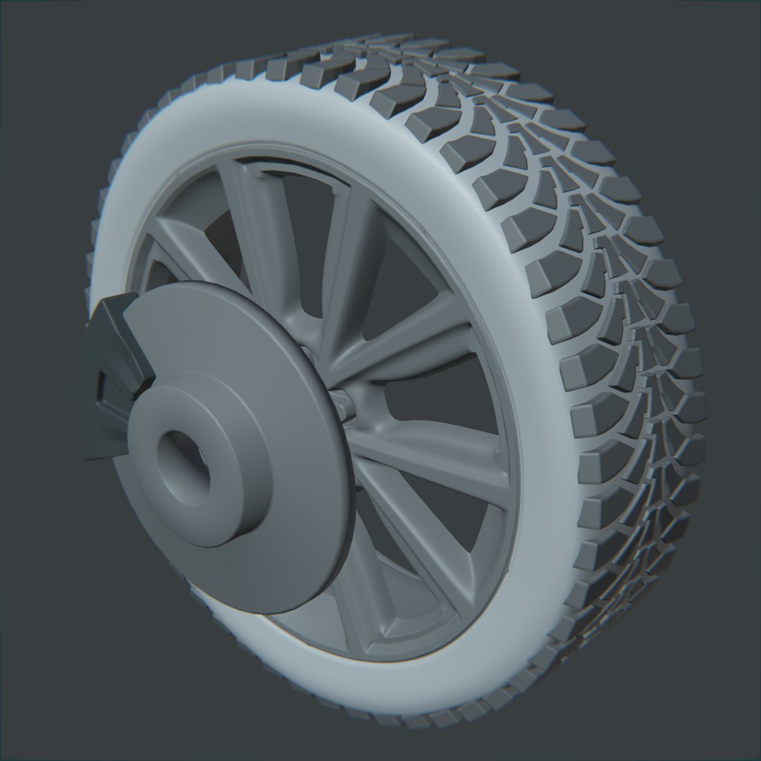3D Car Wheel Model - TurboSquid 1574400