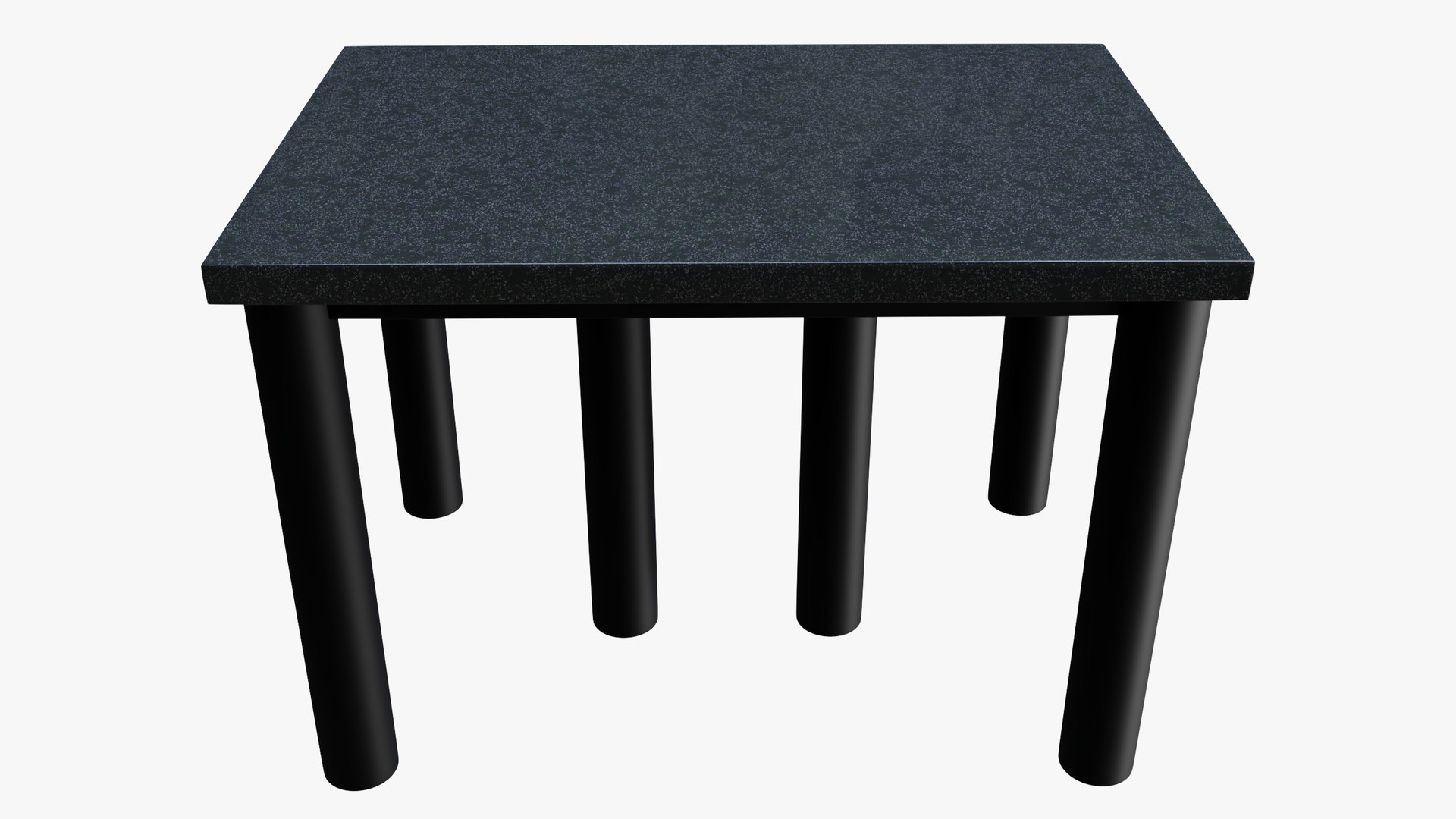 3D Kitchen Table Natural Gabbro Stone Model - TurboSquid 1780224