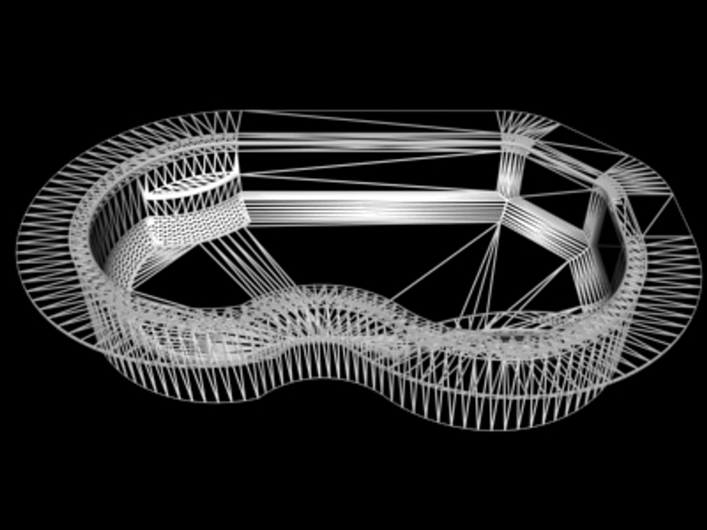 Freeform Swimming Pool 3d Max