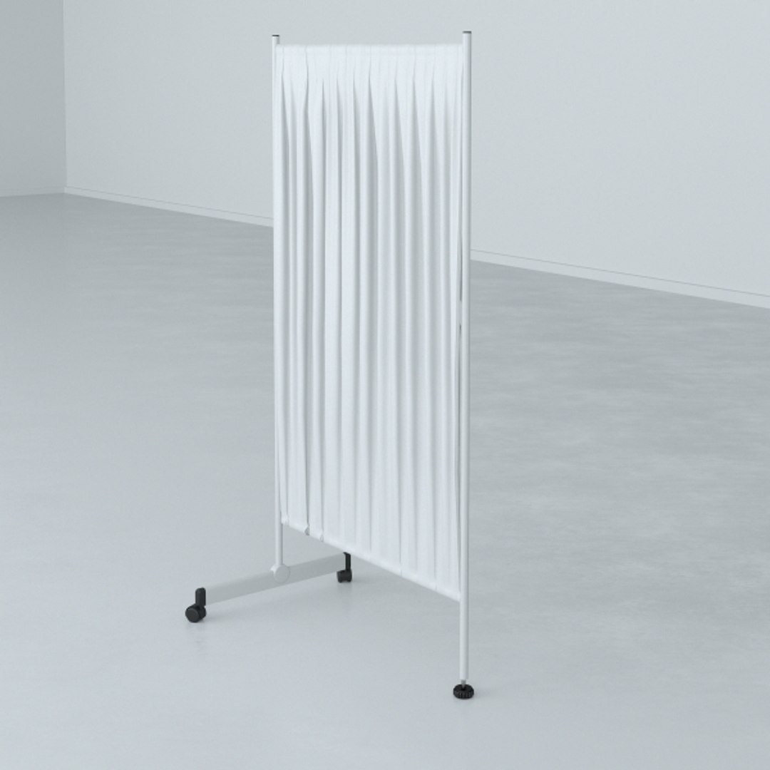 Medical Patient Privacy Screen 3D Model - TurboSquid 1257834