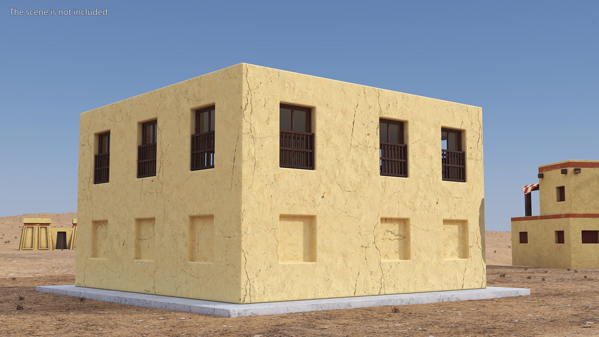 Traditional Middle Eastern House 3D - TurboSquid 2278807
