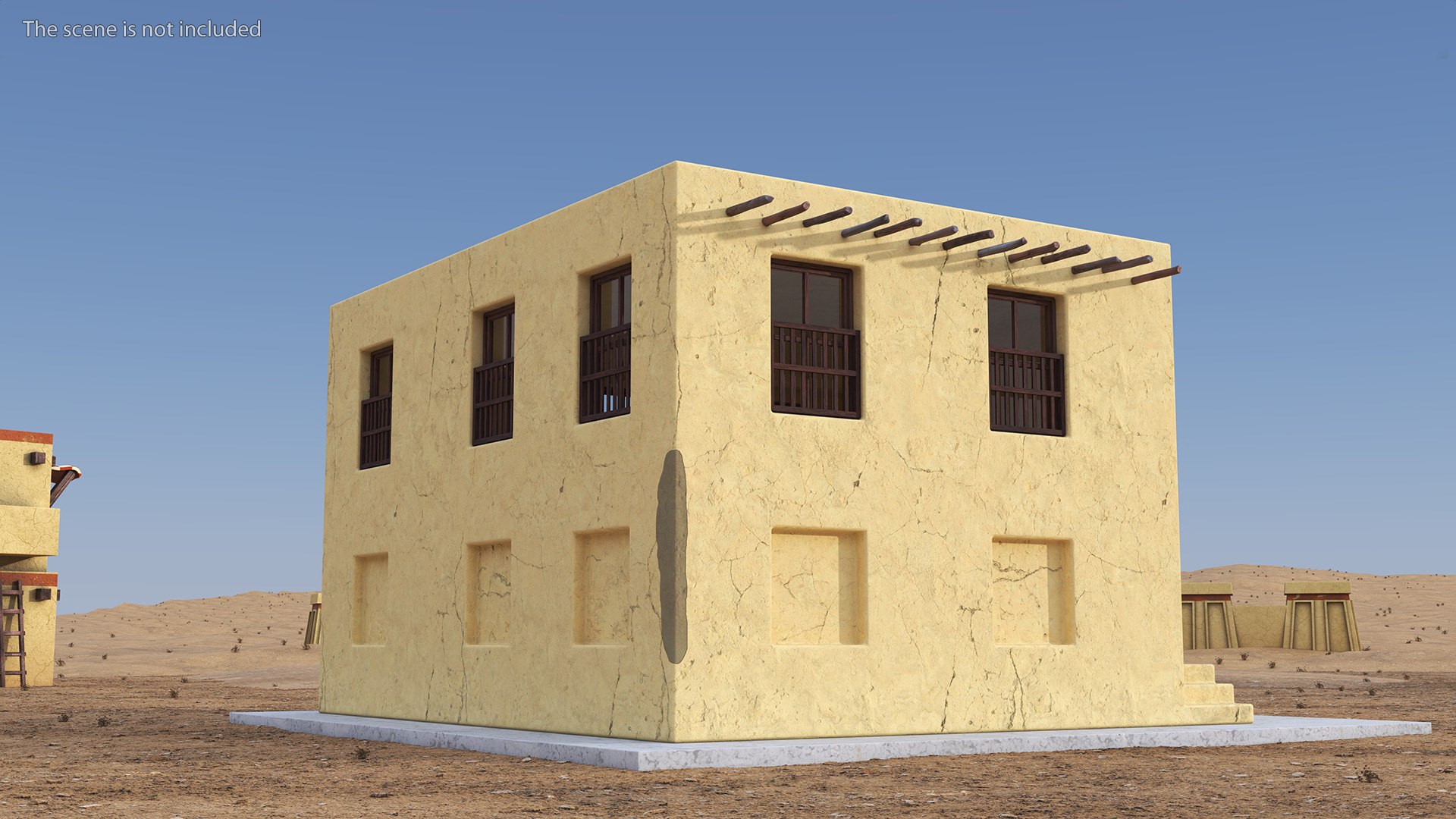 Traditional Middle Eastern House 3D - TurboSquid 2278807