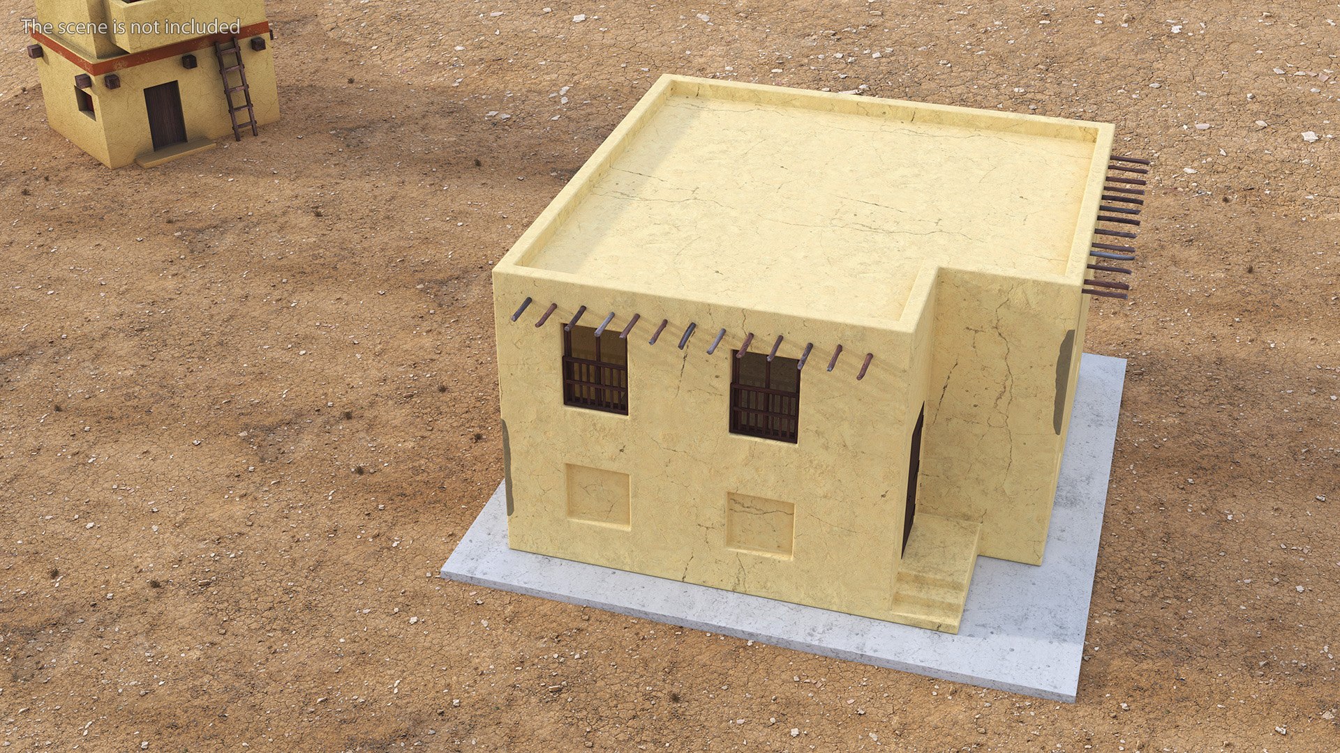 Traditional Middle Eastern House 3D - TurboSquid 2278807