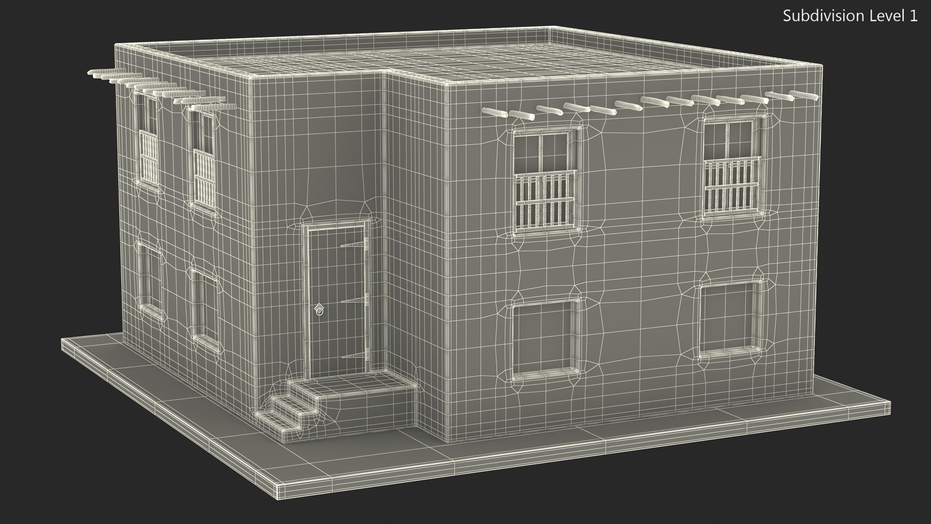 Traditional Middle Eastern House 3D - TurboSquid 2278807