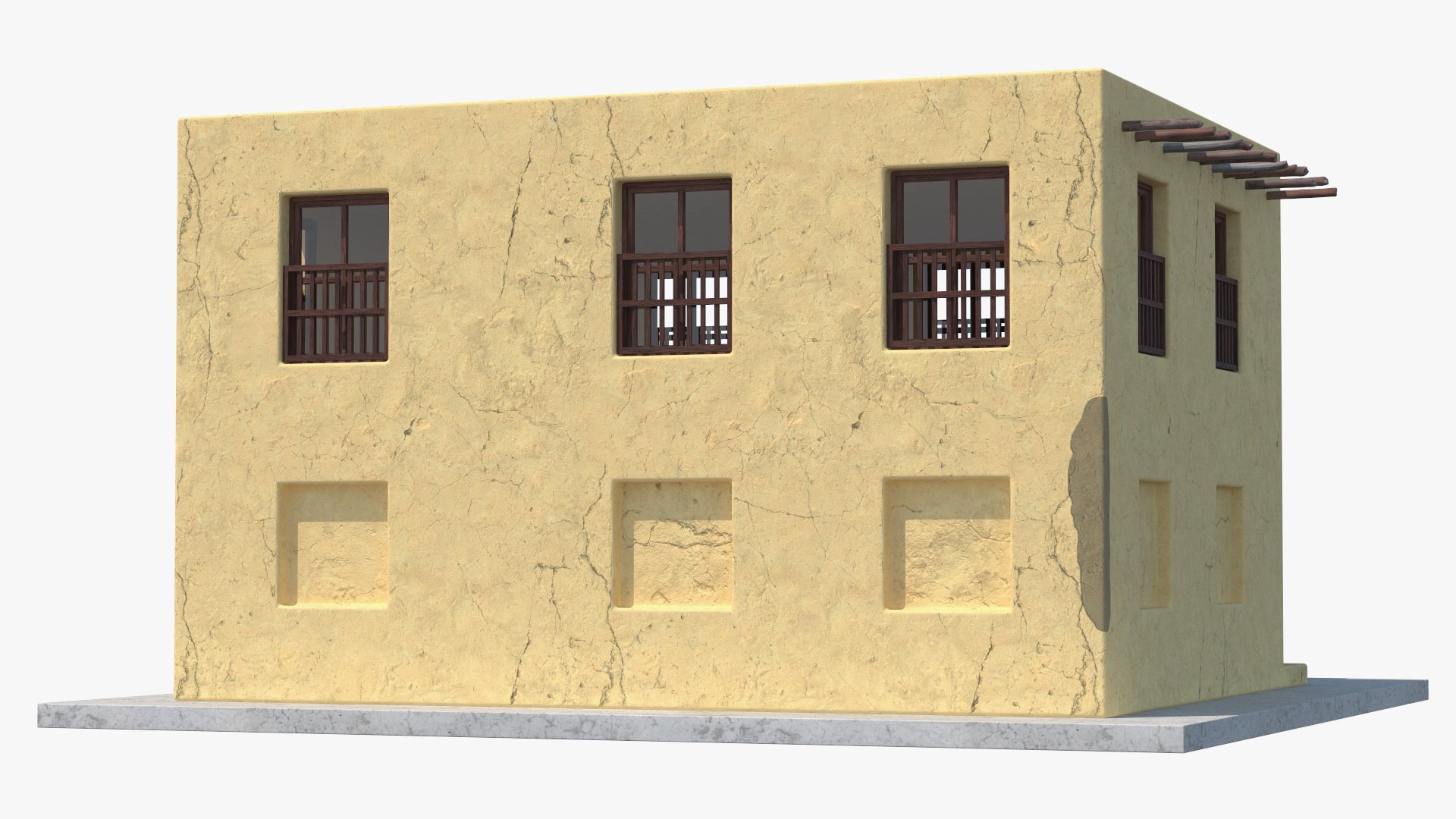Traditional Middle Eastern House 3D - TurboSquid 2278807