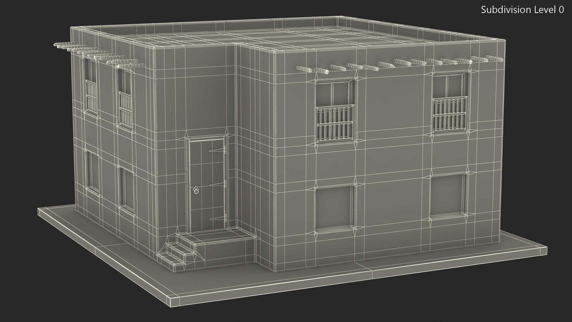 Traditional Middle Eastern House 3D - TurboSquid 2278807