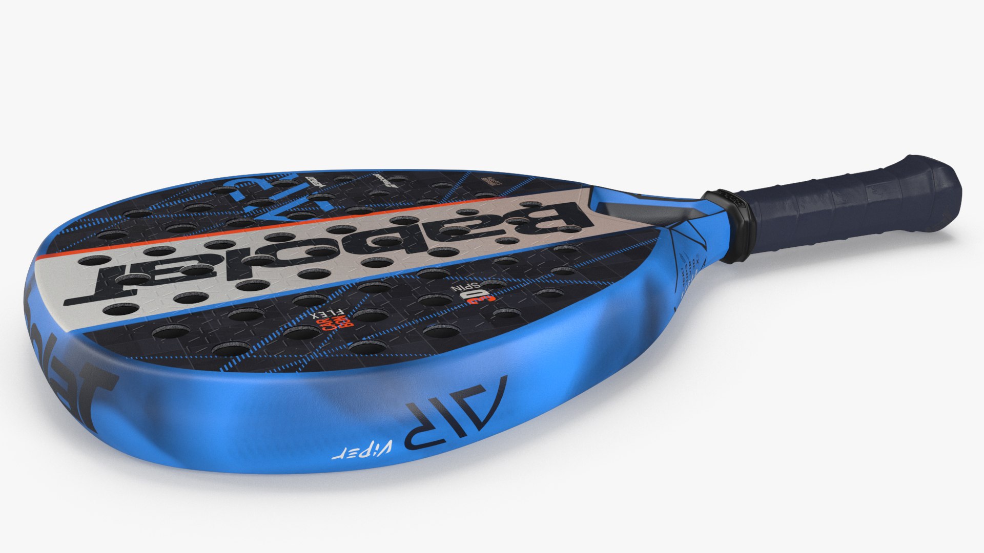 3D Babolat Air Padel Racket Blue - TurboSquid 2235551
