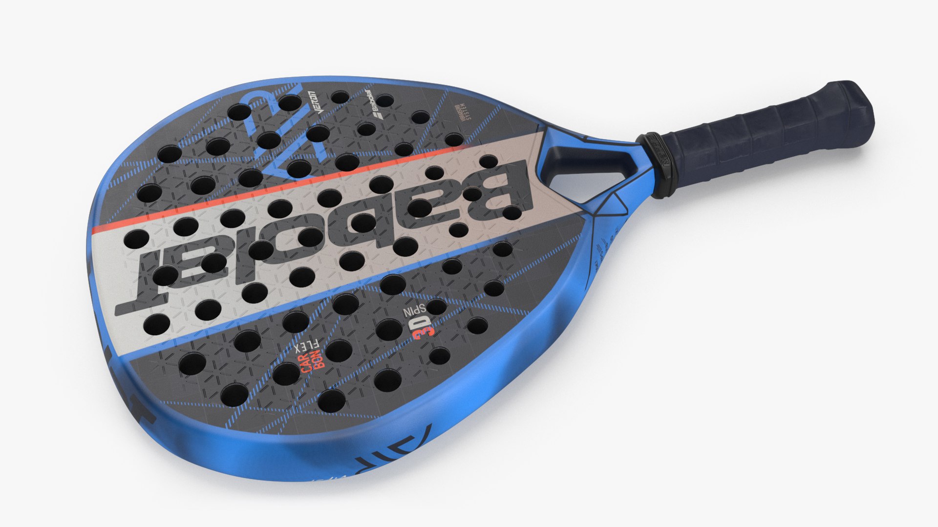 3D Babolat Air Padel Racket Blue - TurboSquid 2235551
