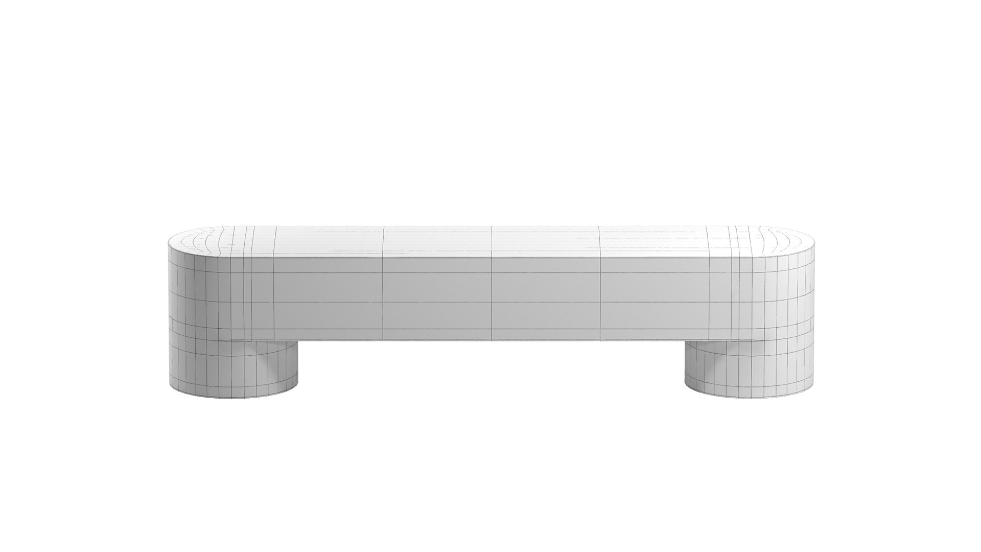 Palm Bench 3D Model - TurboSquid 2229555
