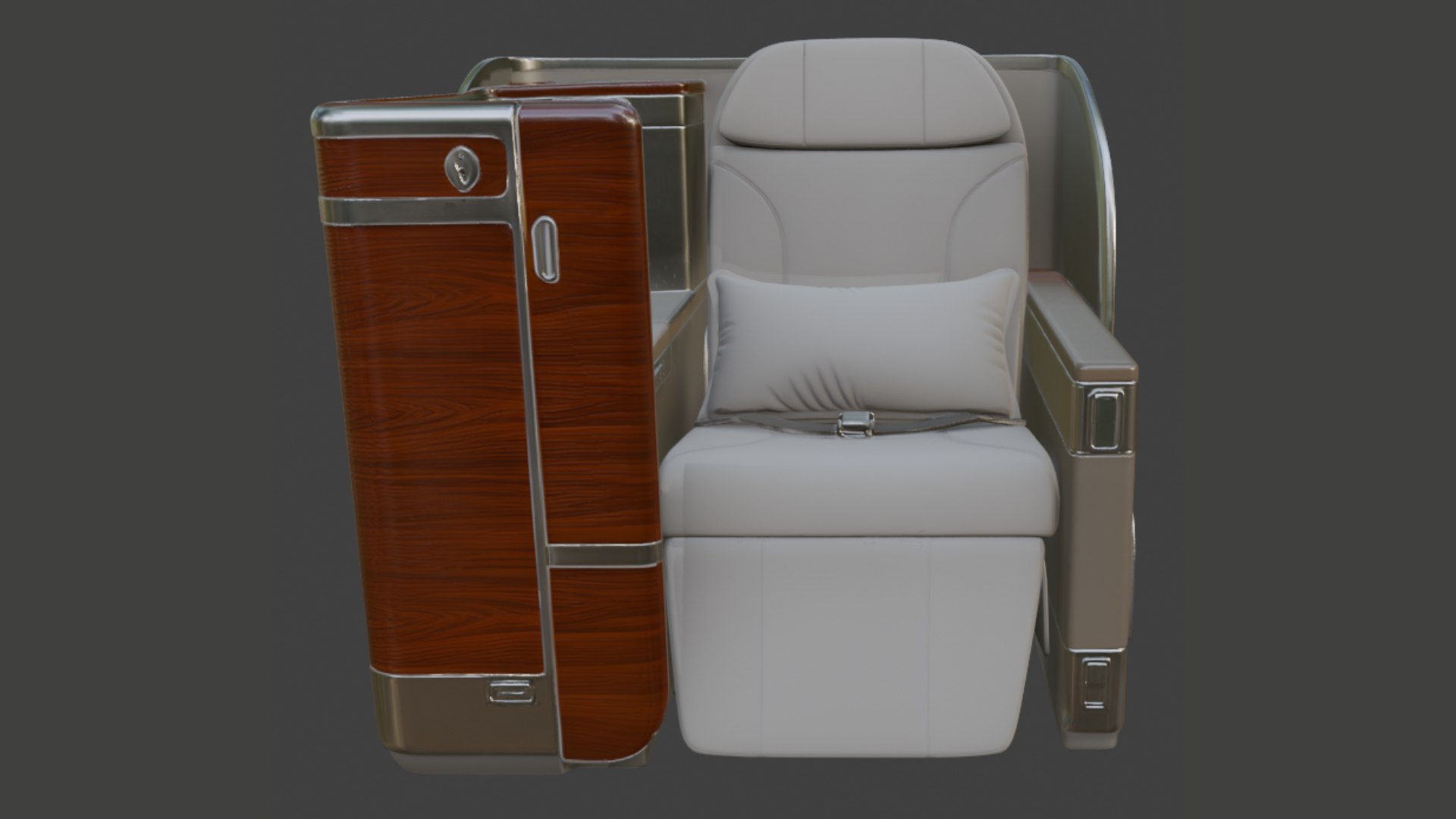 Airplane Chair 3D Model - TurboSquid 2503458