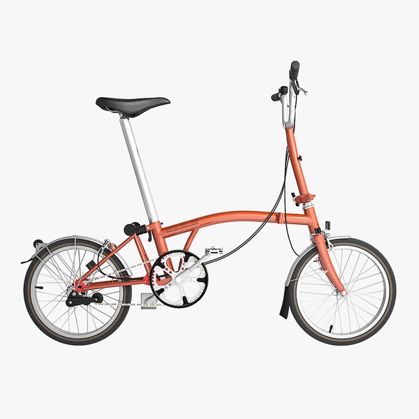 3ds max brompton fold bike
