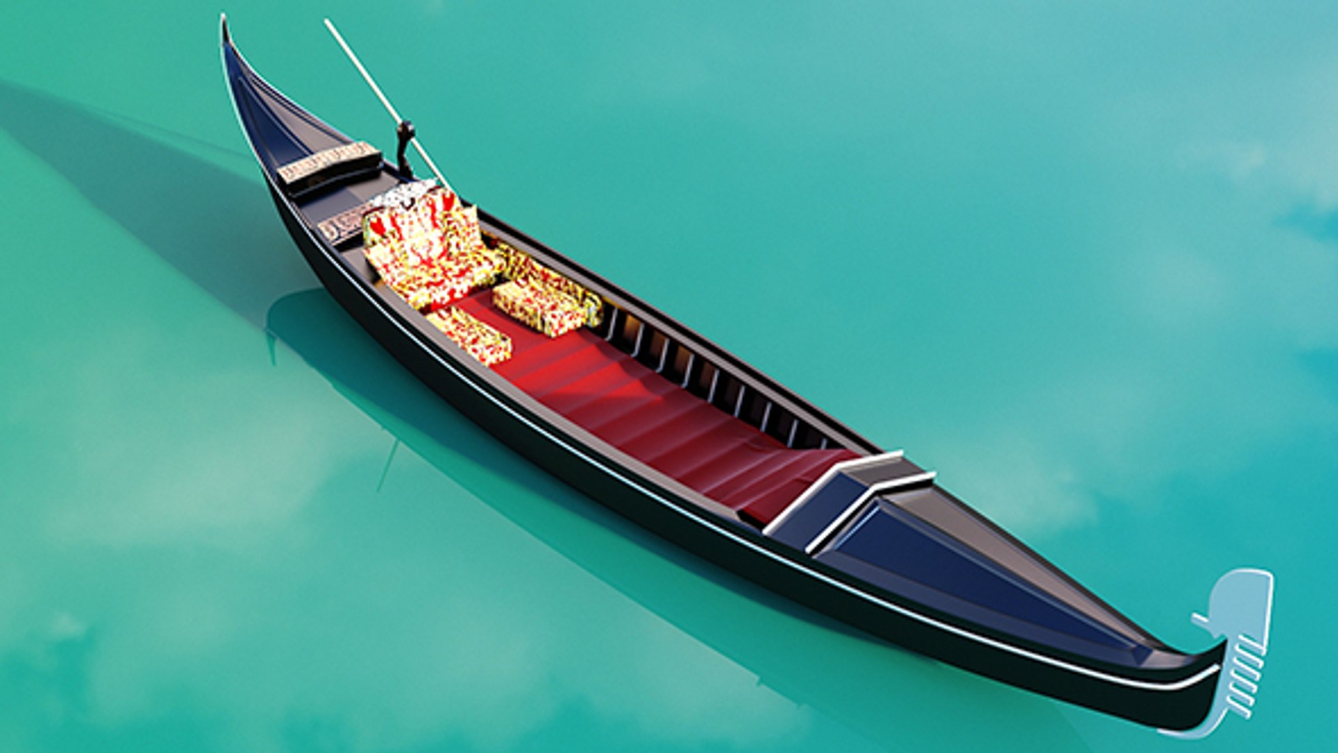 Venetian Gondola 3D Model - TurboSquid 1151588