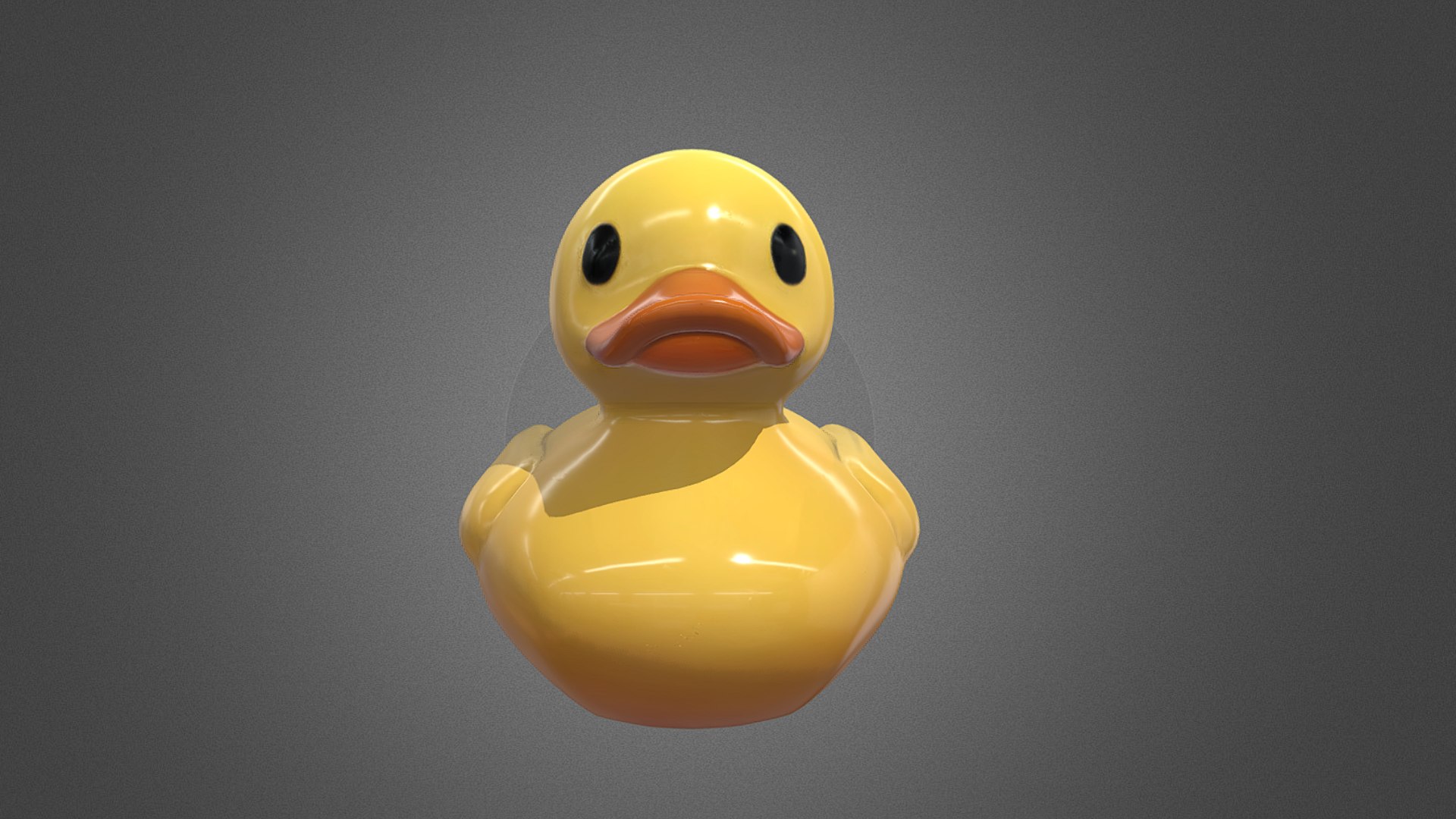 3D HD Rubber Duck - TurboSquid 2271266