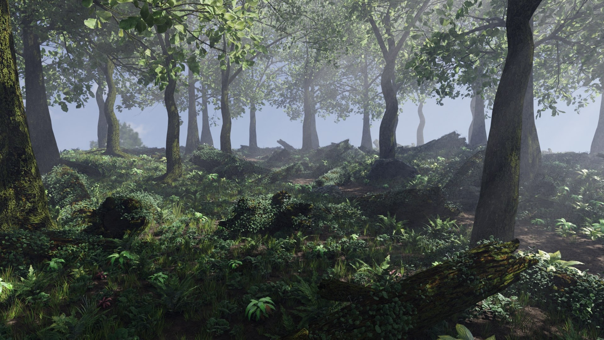 Forest Scene 3D - TurboSquid 1775041
