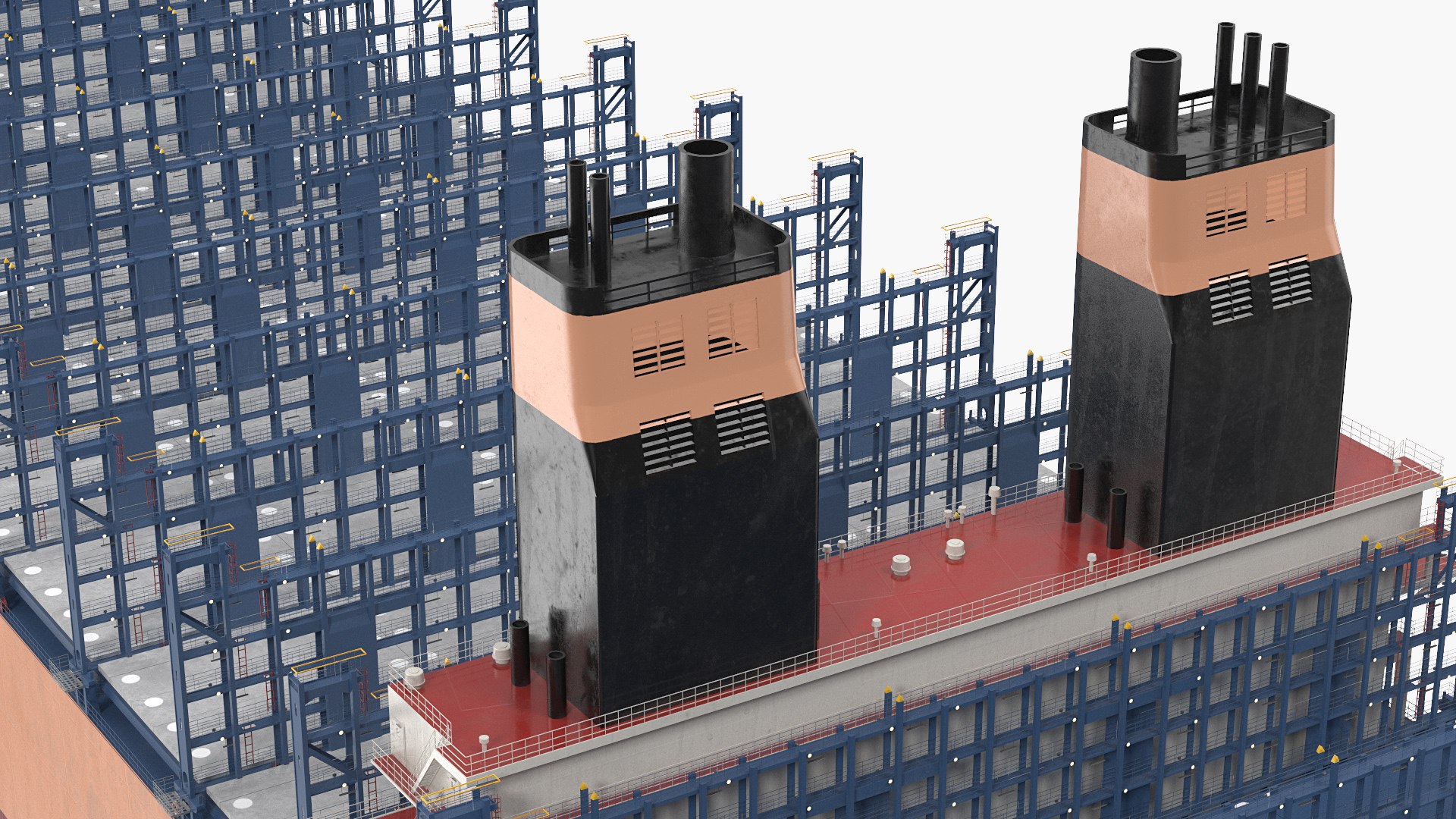 3D Container Ship Empty - TurboSquid 1778384